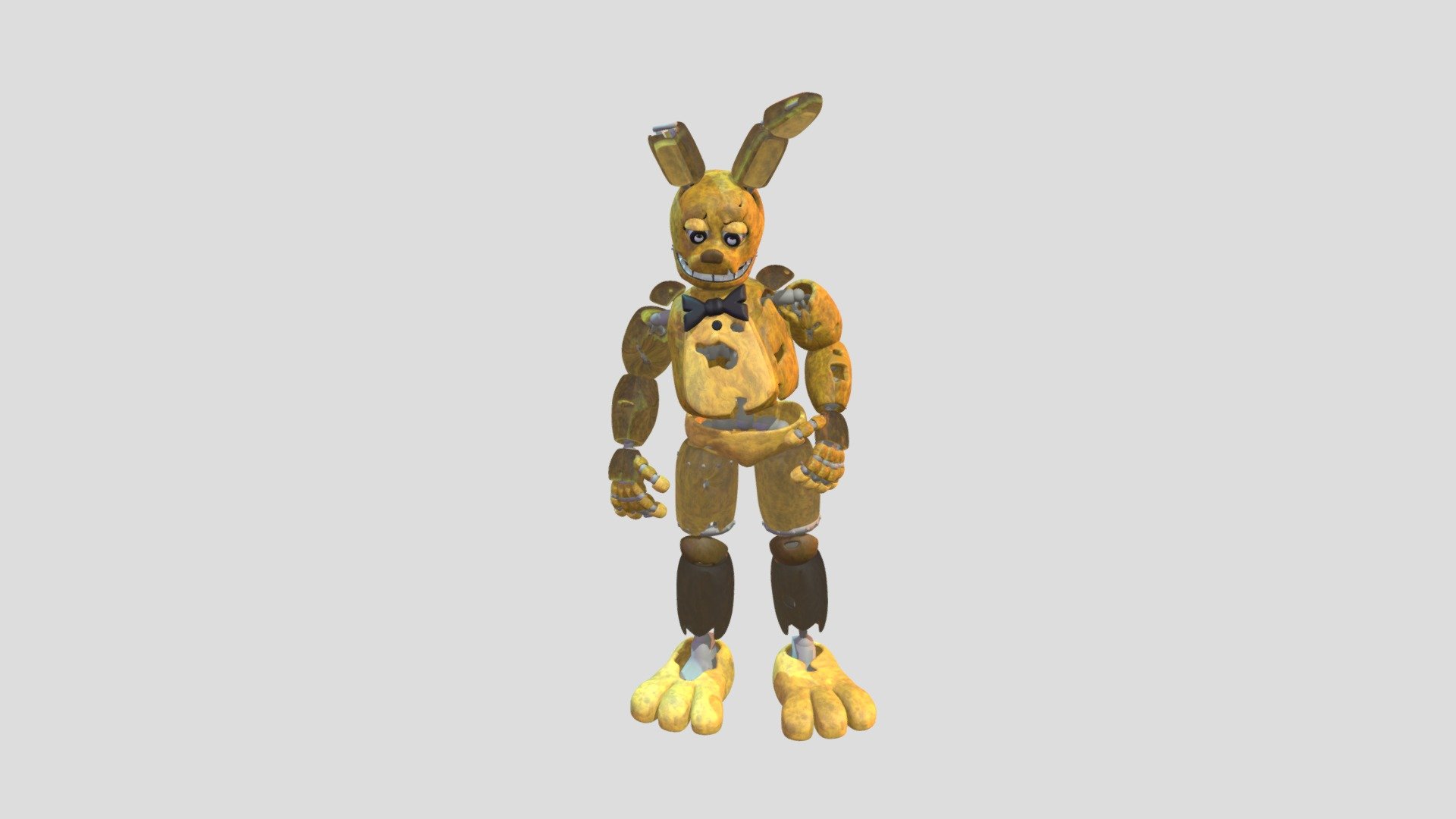 Withered Springbonnie V3 - Download Free 3D model by Grey Candy ...