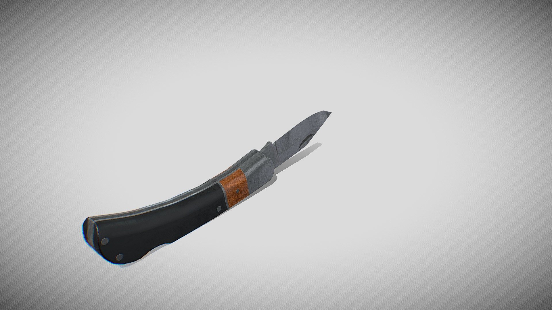 Textured Pocket Knife - 3D model by nzd0002 [138d825] - Sketchfab