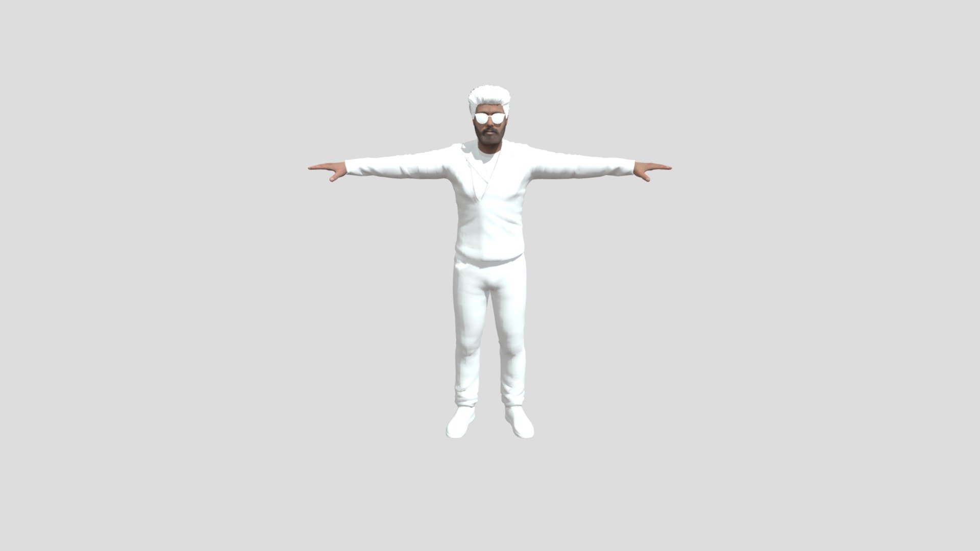 Superstar Rajinikanth - Download Free 3D model by Abid bboy ...