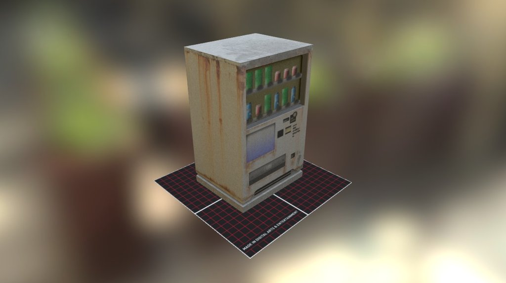 vending machine - 3D model by emilevdb [138e583] - Sketchfab