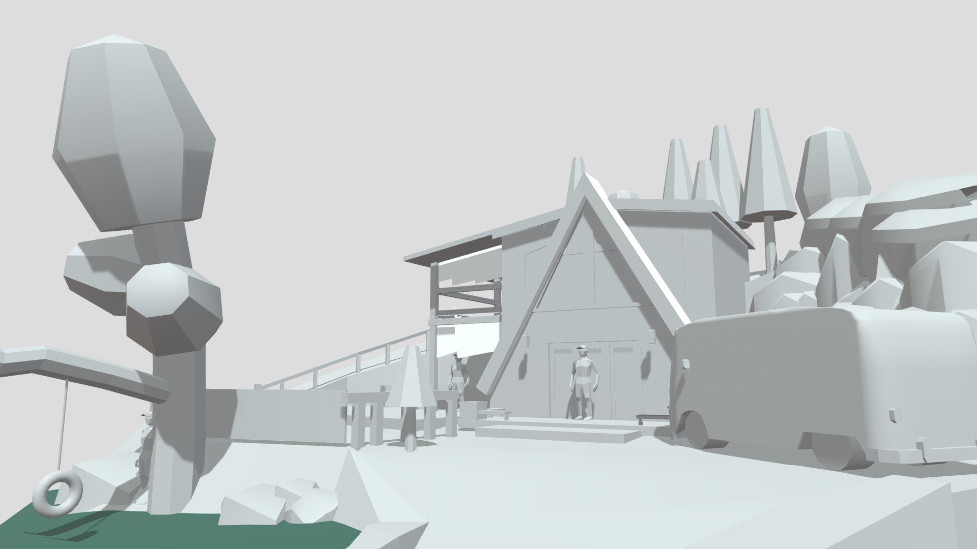 EcoHouse-BlockoutHouse# - 3D model by Bonaventhure [138e833] - Sketchfab