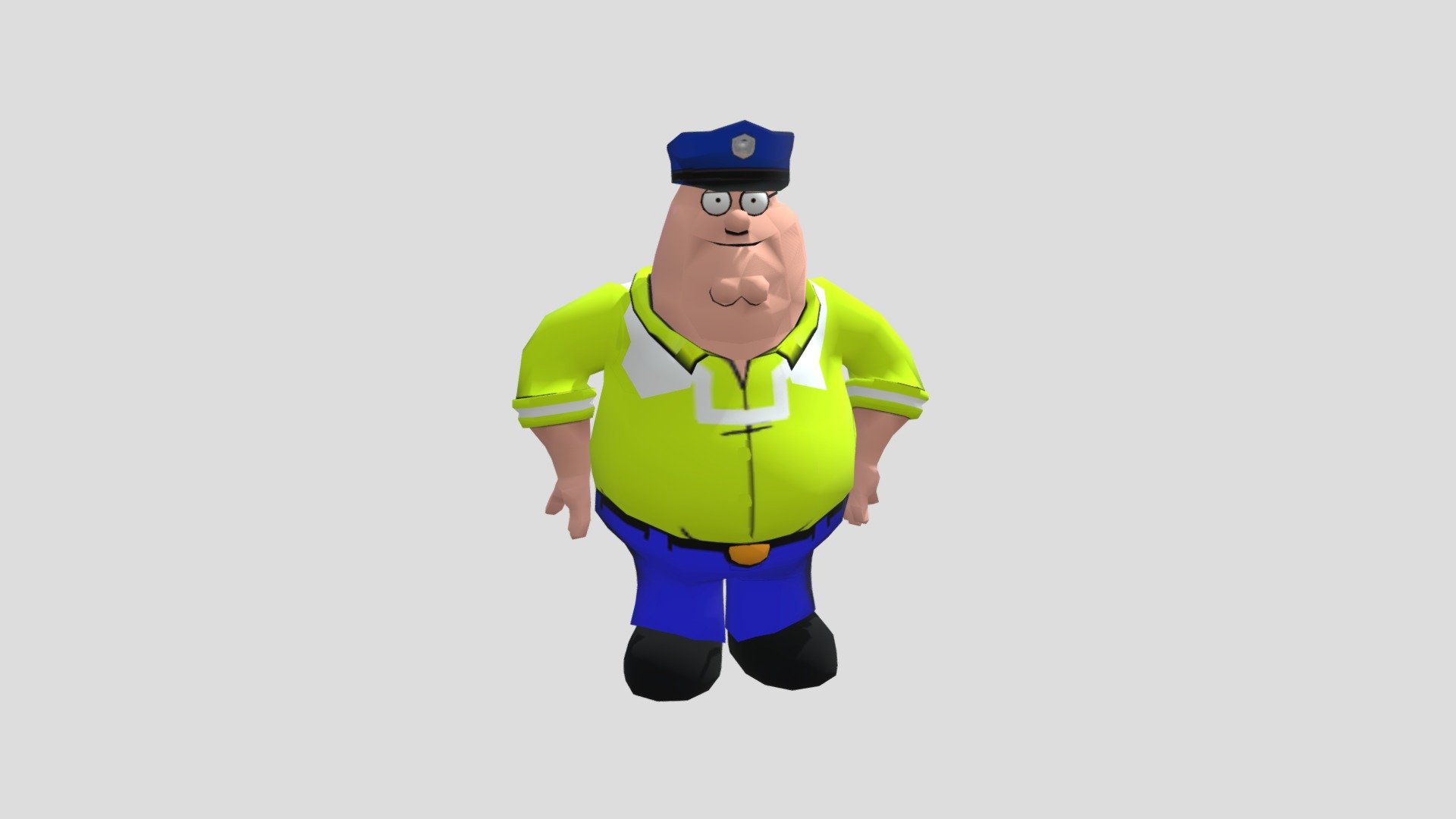 Police Peter - Download Free 3D model by showbizchannel224 [138e891 ...