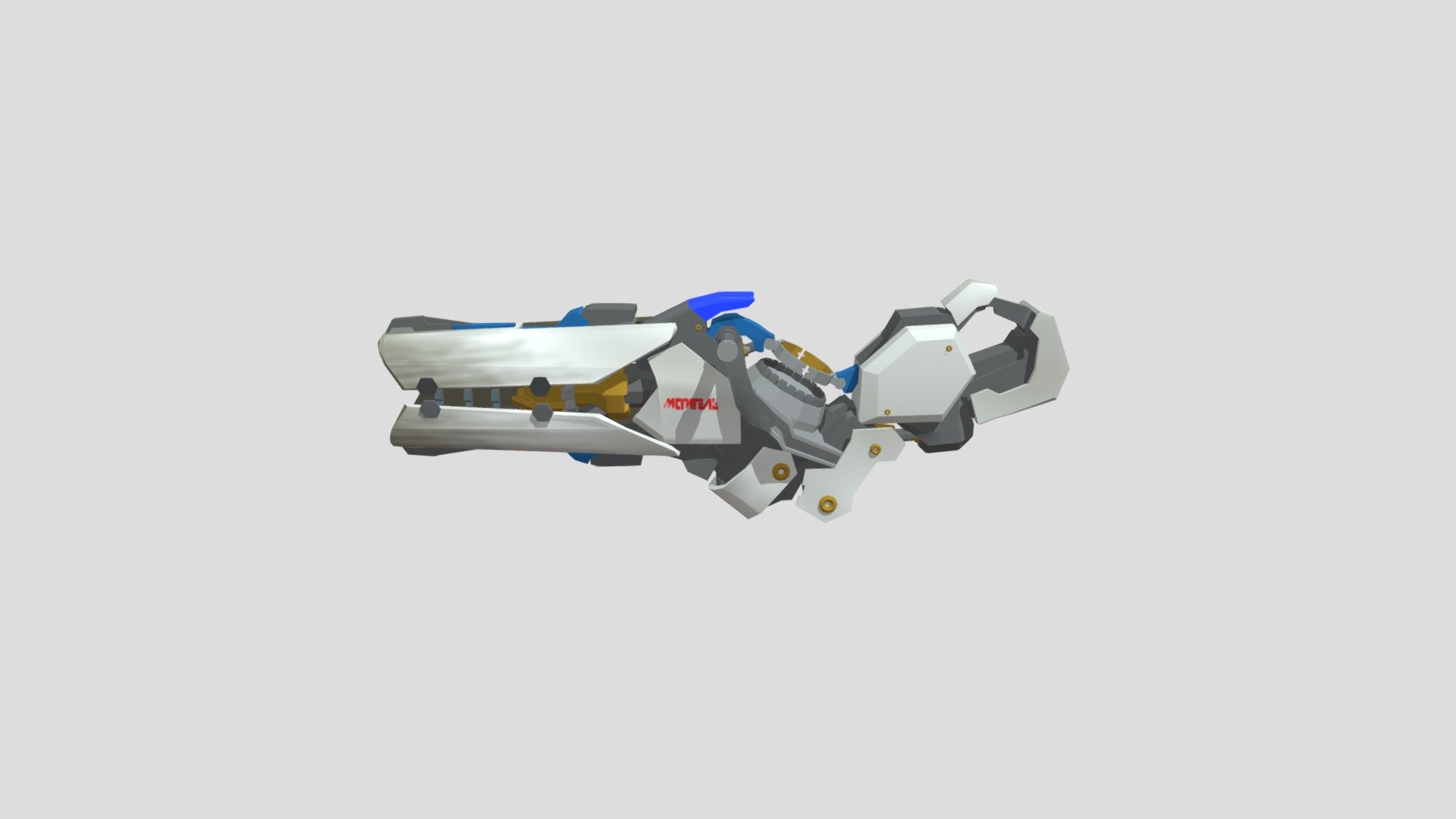Zarya´s Gun - 3D model by Mordosaurus [1390bba] - Sketchfab