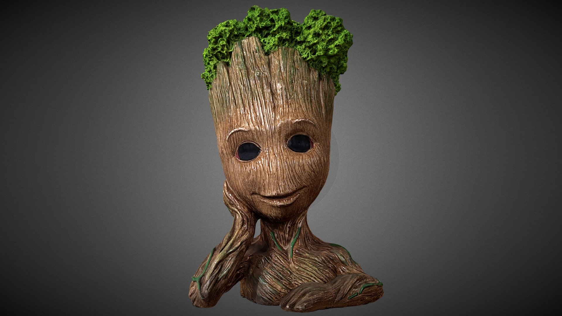 Baby groot statue - 3D model by Rainbow (@encoded01) [139224a] - Sketchfab