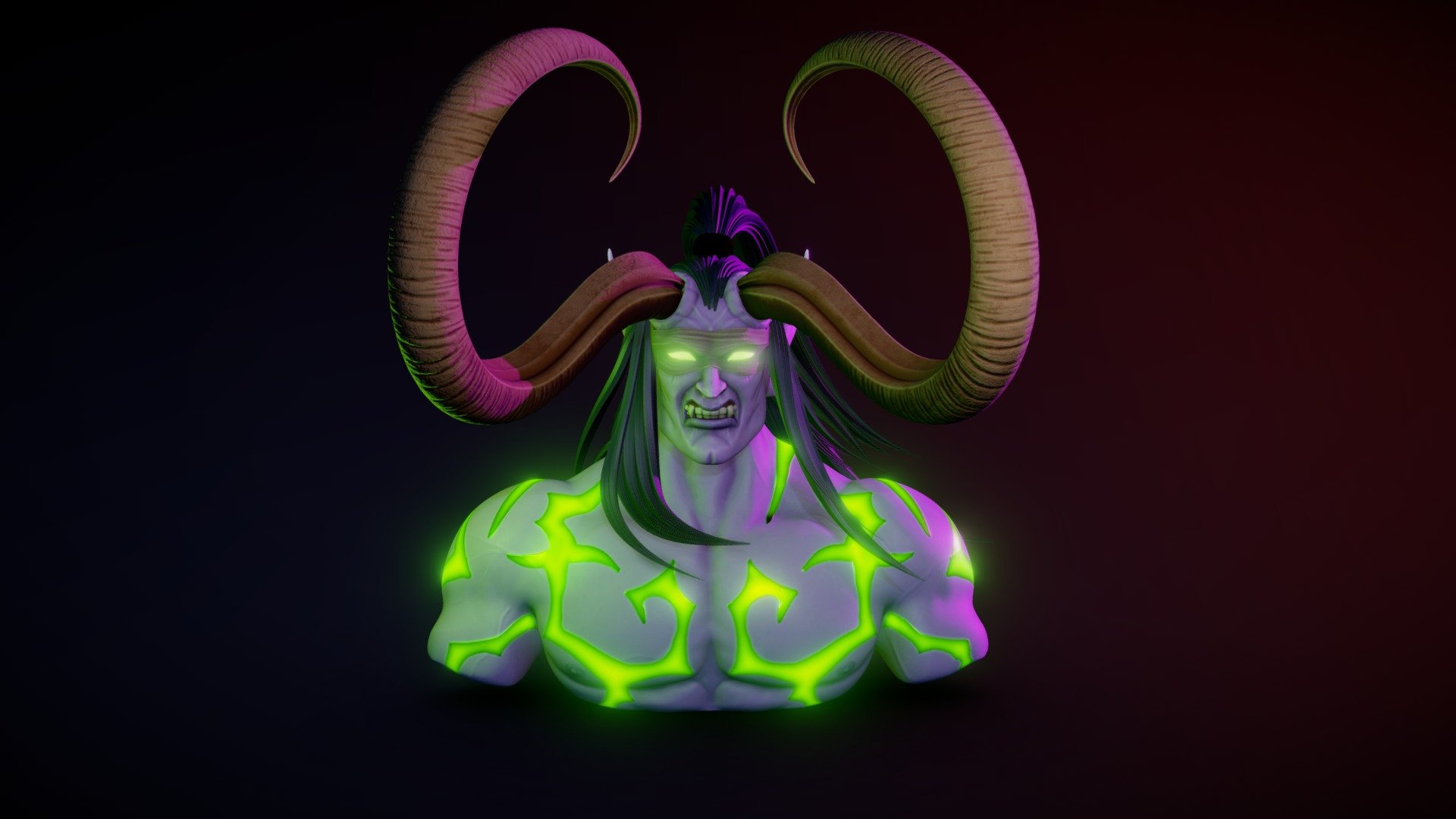 Illidan - 3D model by Xocco (@GmXocco) [1392800] - Sketchfab