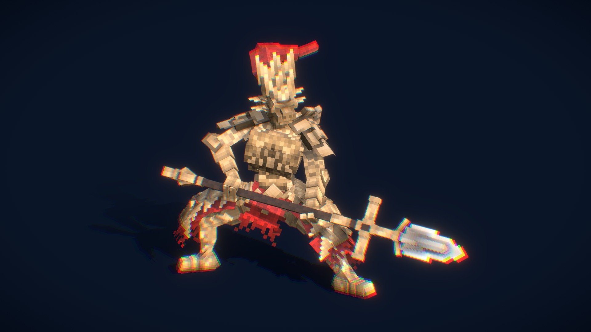 Ornstein the Dragon Fighter - Dark Souls - 3D model by IBARYSTA ...