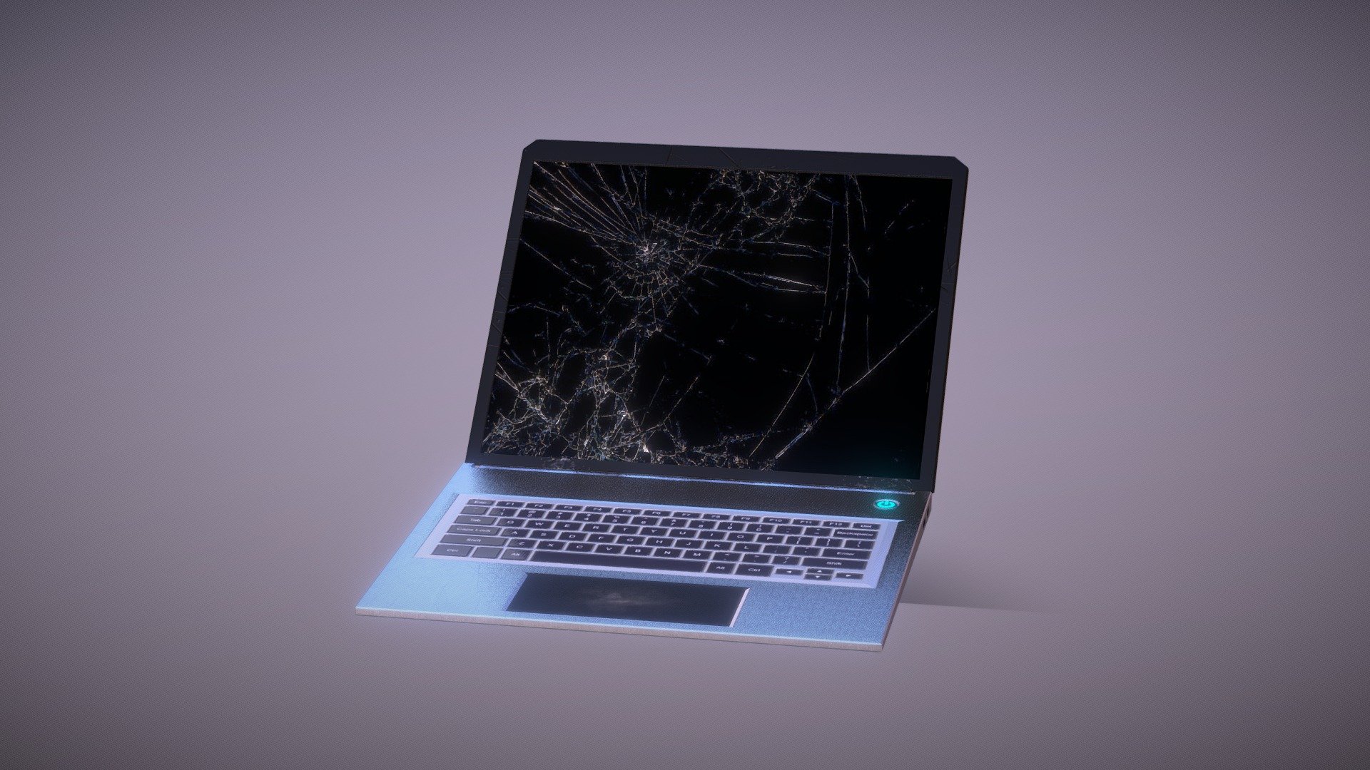 Broken Laptop - 3D model by Gustavo.Corredeira [13959a7] - Sketchfab