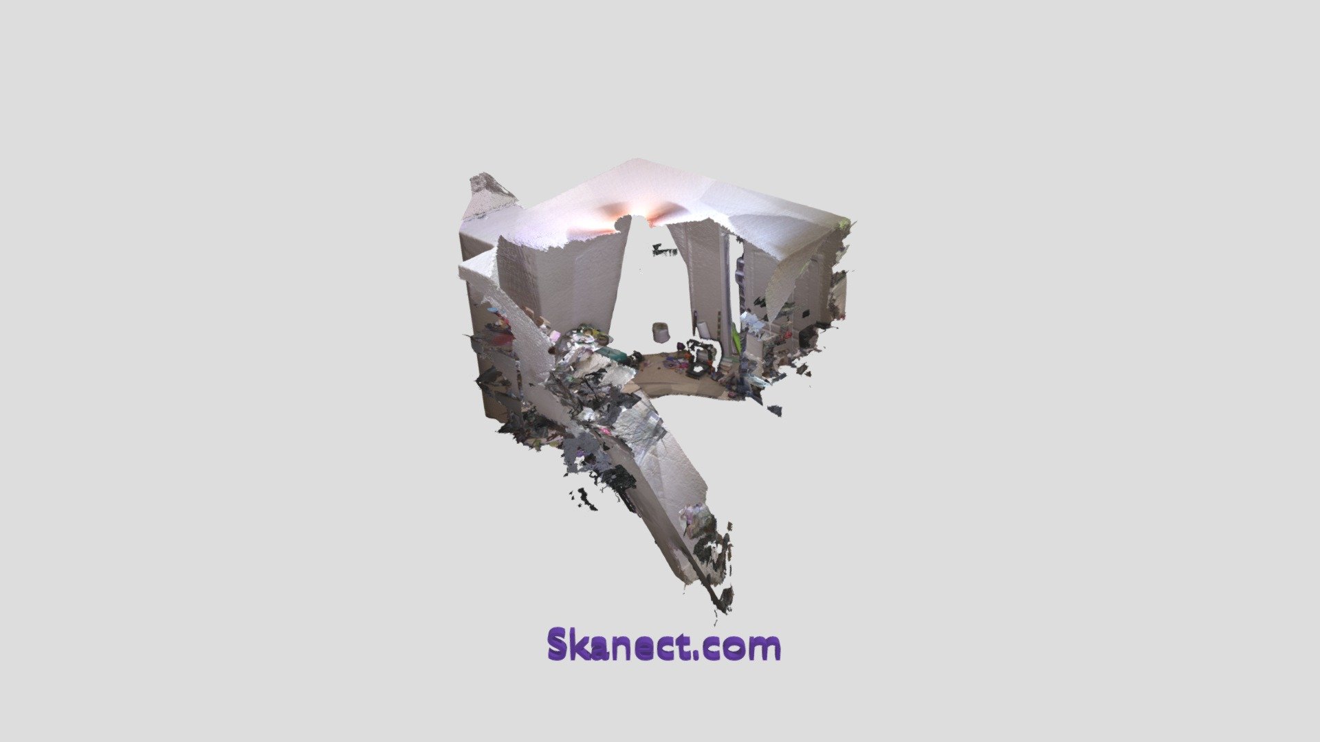 Kinect Craft Room Scan2 - 3D model by FireflyII [1396329] - Sketchfab