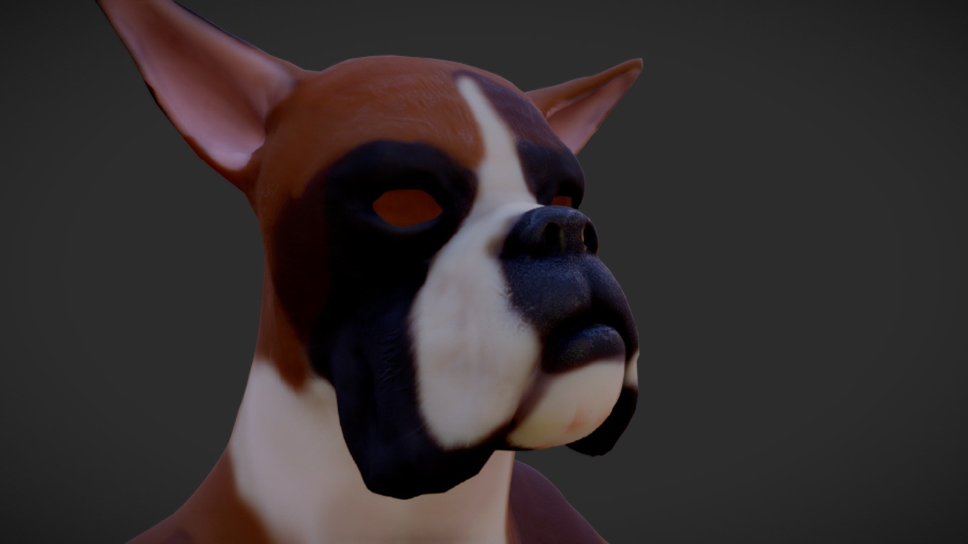 Boxer dog WIP - 3D model by Virtua Con (@virtuaCon) [1396c64] - Sketchfab