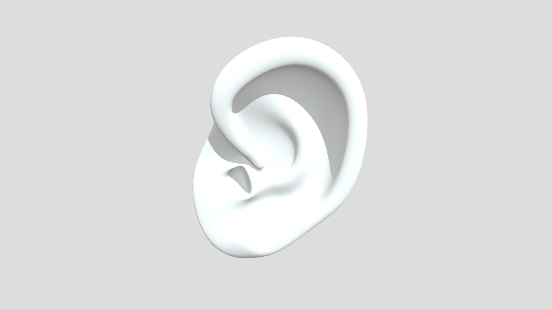 Ear Low Poly - Download Free 3D model by dmul (@dmul7) [1397a20 ...