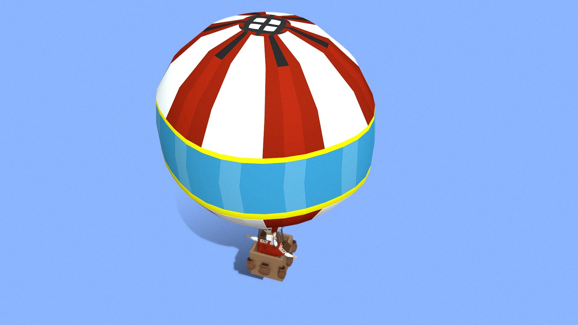 Episode 67 - Hot Air Ballon - Download Free 3D model by dartuchiwa ...