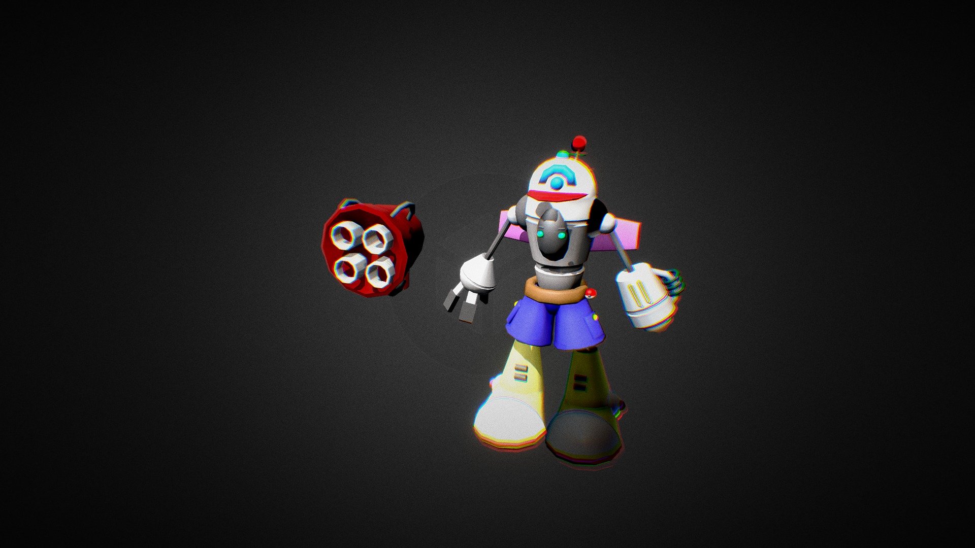 Robottone - Download Free 3D model by pietrorapanelli [1399f74] - Sketchfab