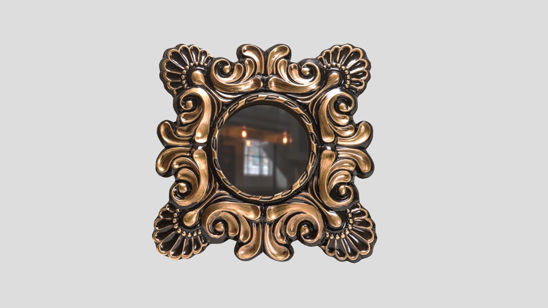 3D7 Reflection Mirror - 3D model by ThreeDSeven [139b9a1] - Sketchfab