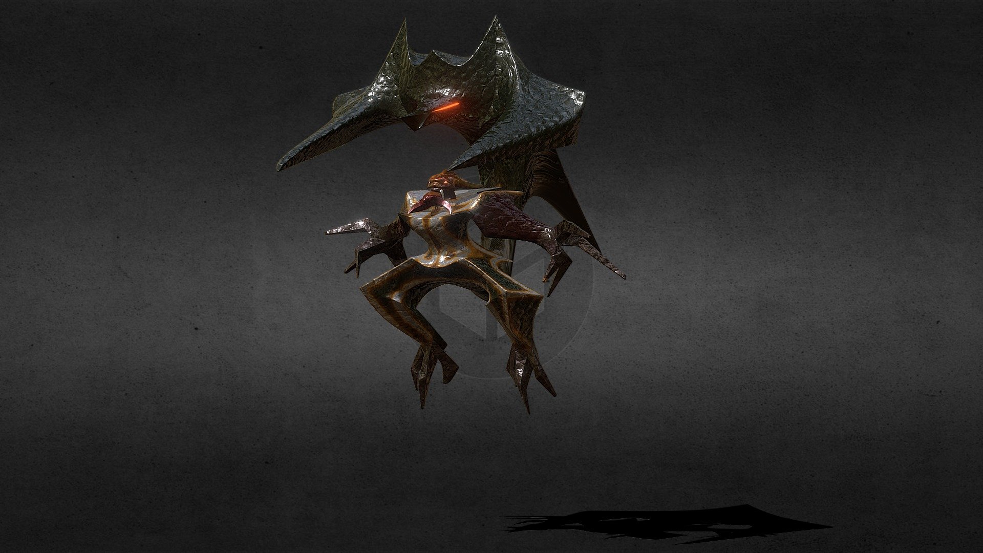 Gra-aghl - 3D model by Gert De Roost (@paleajed) [139bf17] - Sketchfab