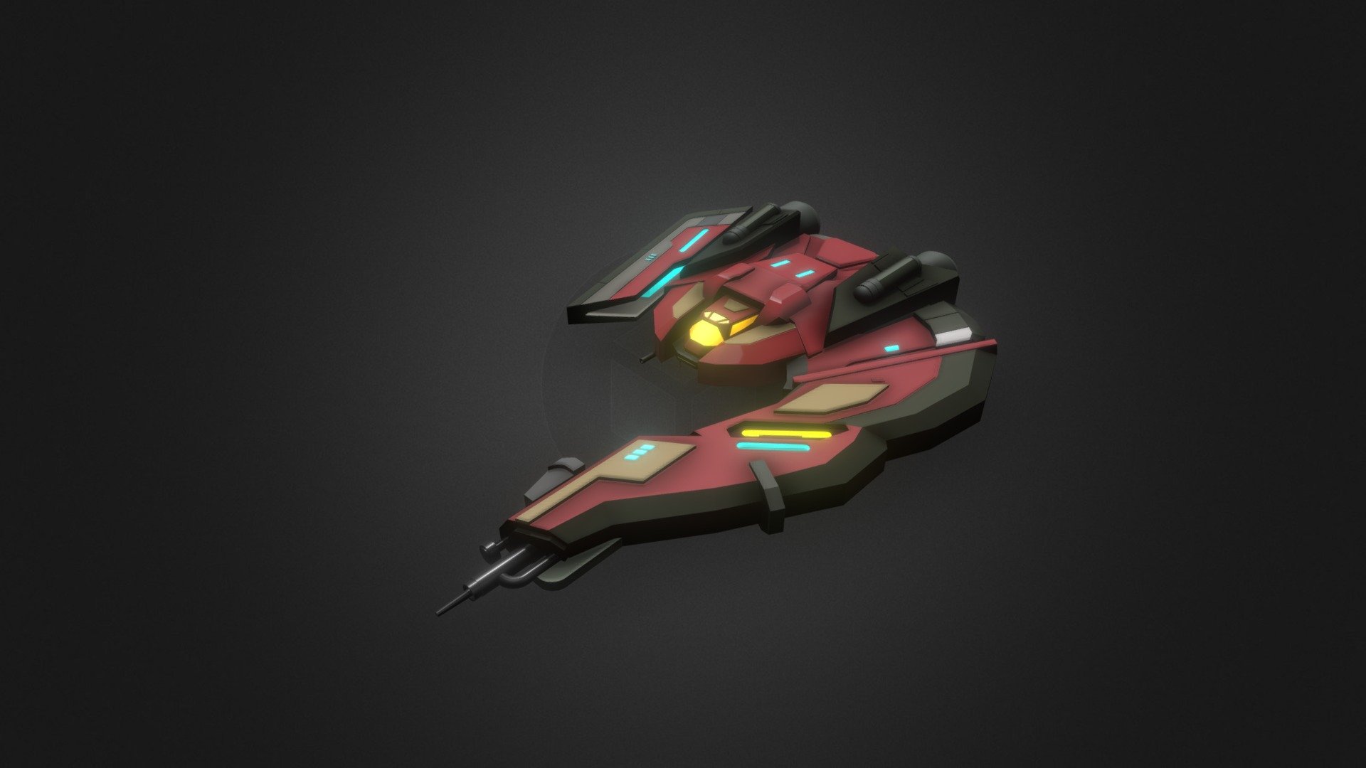 Crimson Light March 2020 Textured - Download Free 3D model by jagalang ...