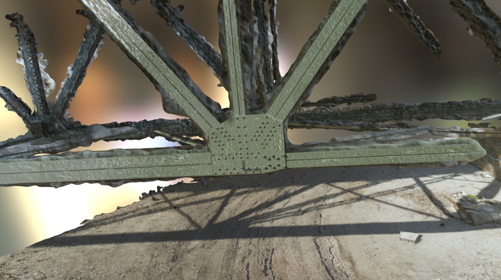 Holmes St. Bridge_Gusset Plate Trial - 3D model by Collinsengineers ...