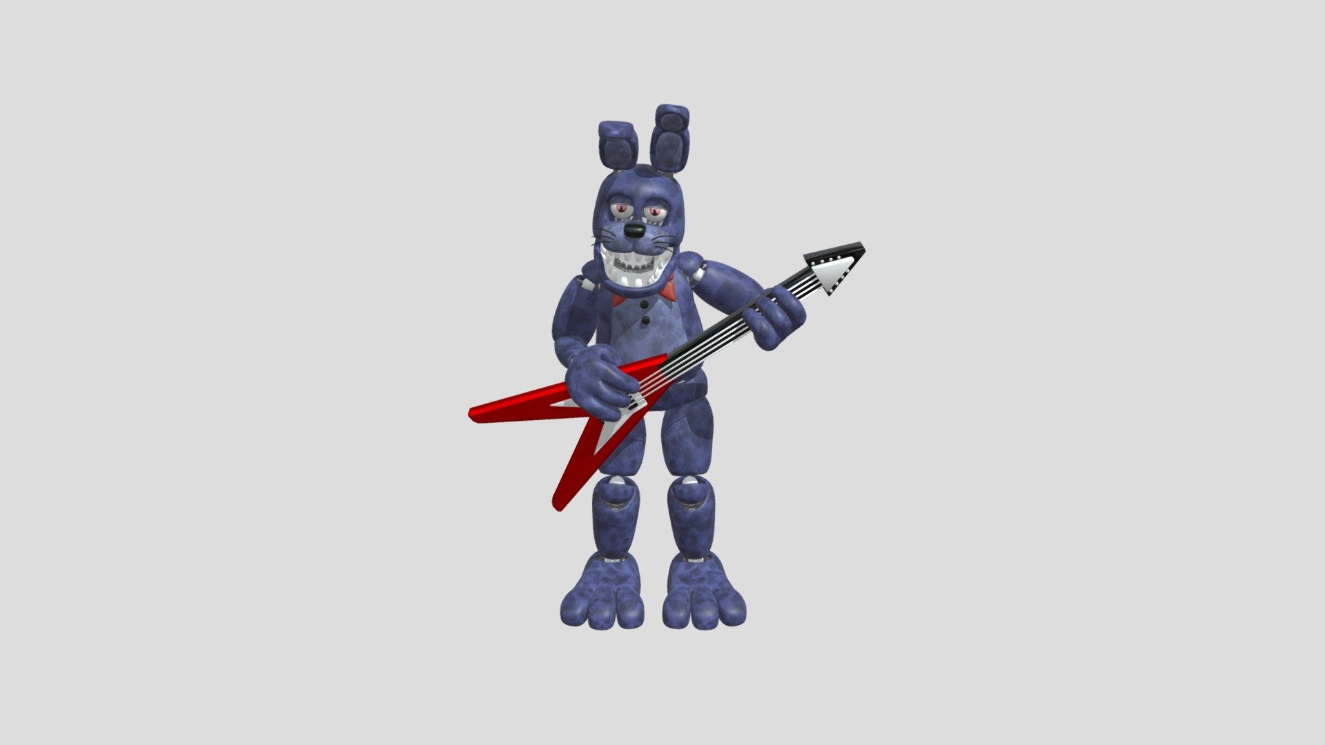 Unwithered Bonnie - Download Free 3D model by Gutbear (@Moltenboi124 ...