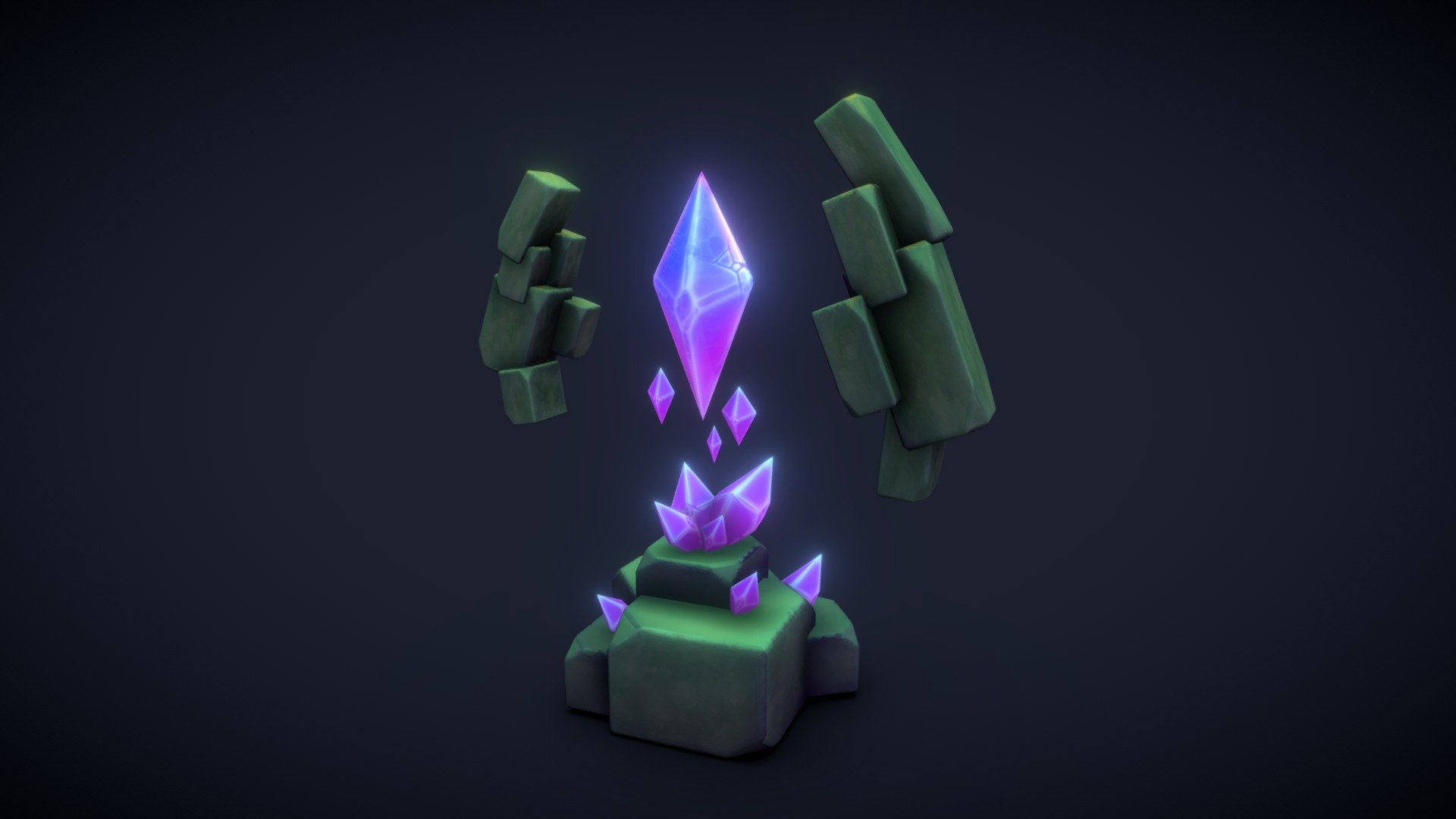 Stylized Crystal - 3D model by Tom_Martinaud (@Totor_17) [13a0e60 ...