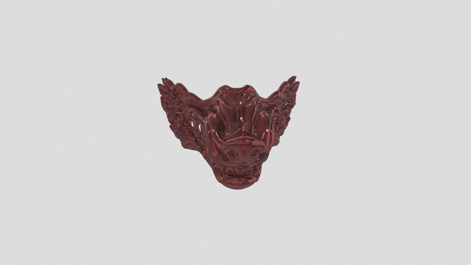 wolf-mask - 3D model by mcajoli [13a145b] - Sketchfab