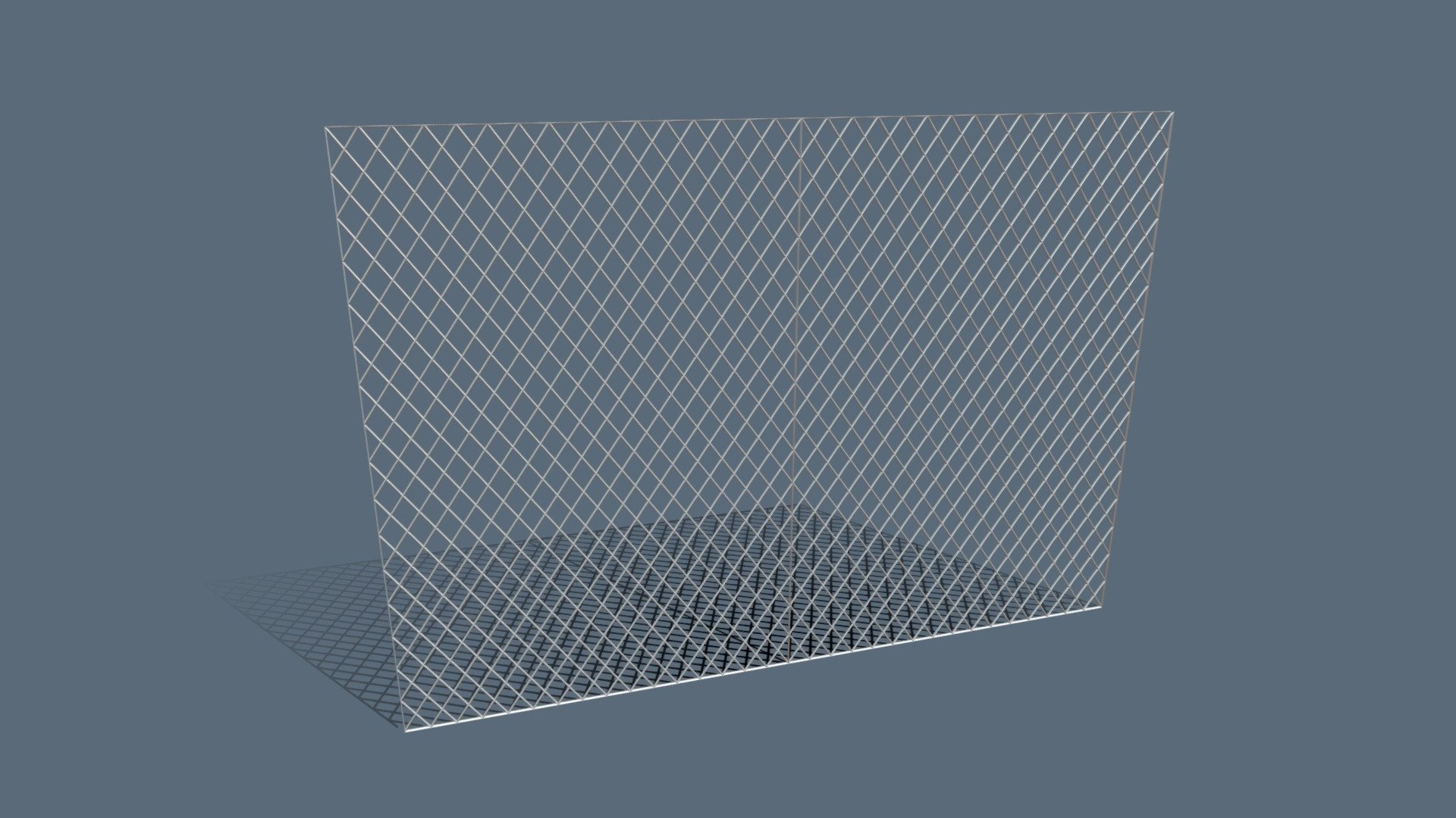 Chainlink Fence - 3D model by Maggatron (@MaggaModels) [13a16cc ...