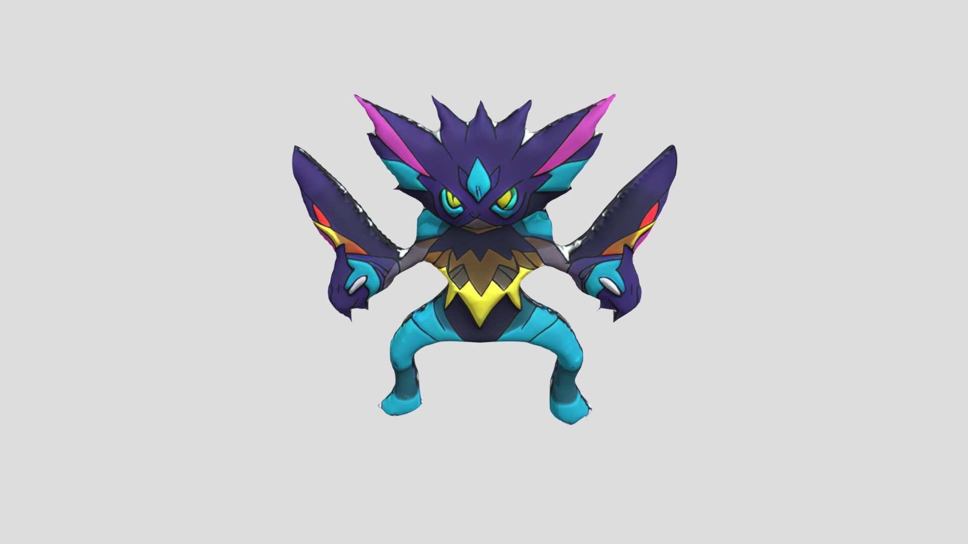 Pokemon Goal 655 - Download Free 3D model by klrxyz [13a270a] - Sketchfab