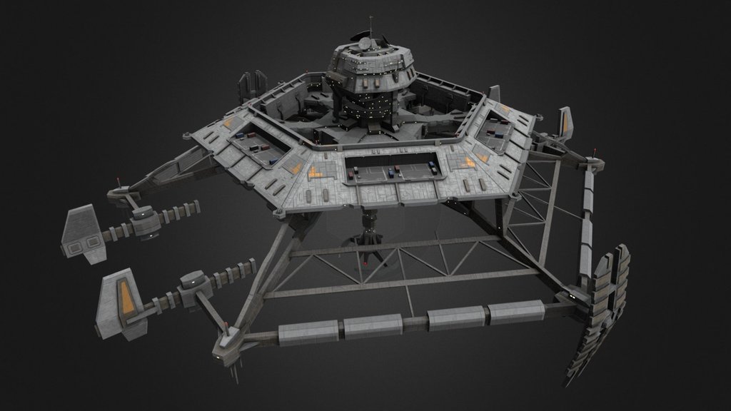 Space Stations - A 3D model collection by Ryuk2250 - Sketchfab