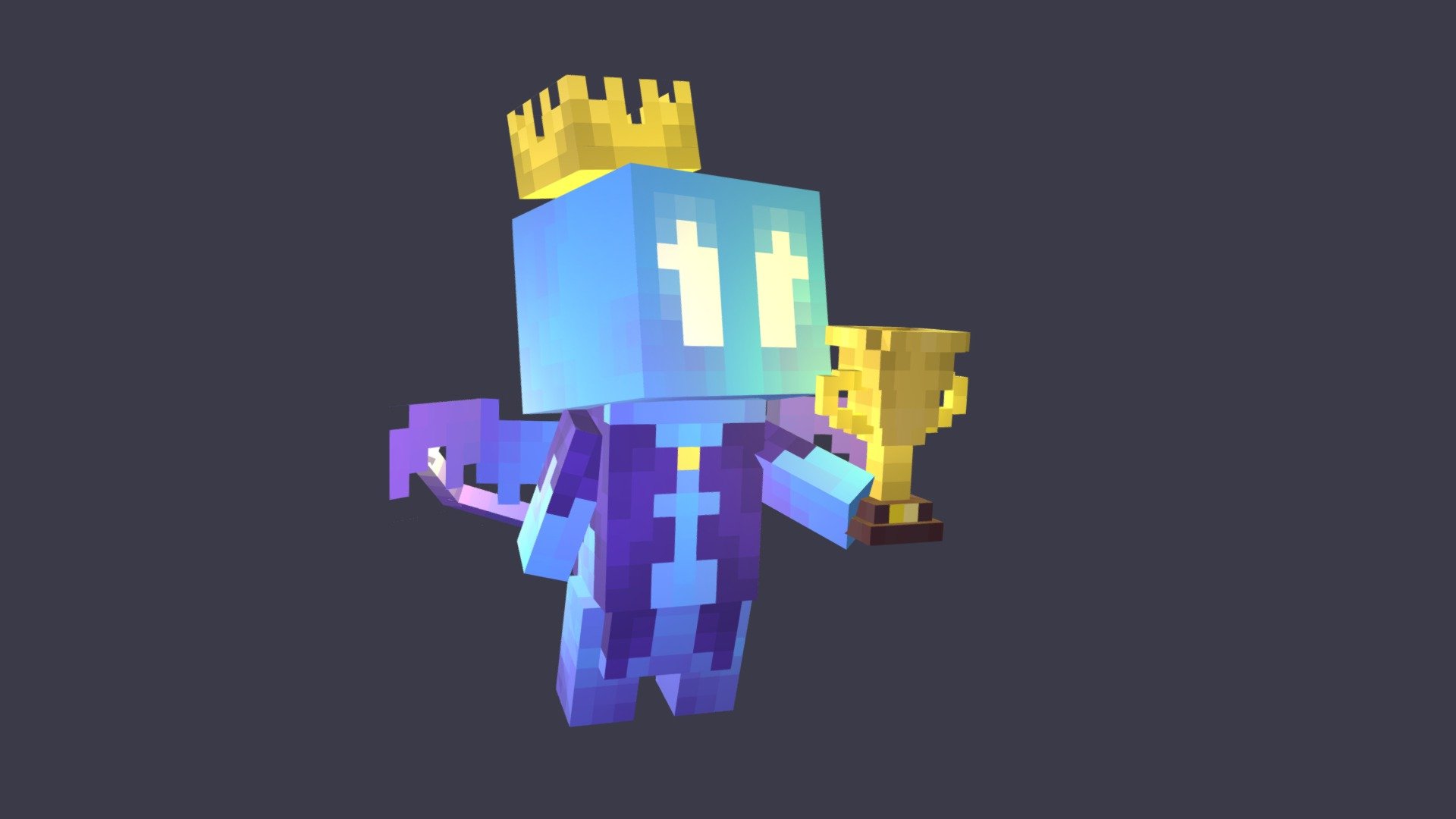 Galactic Ghost Presenting Trophy - 3D model by Kuuls [13a4612] - Sketchfab