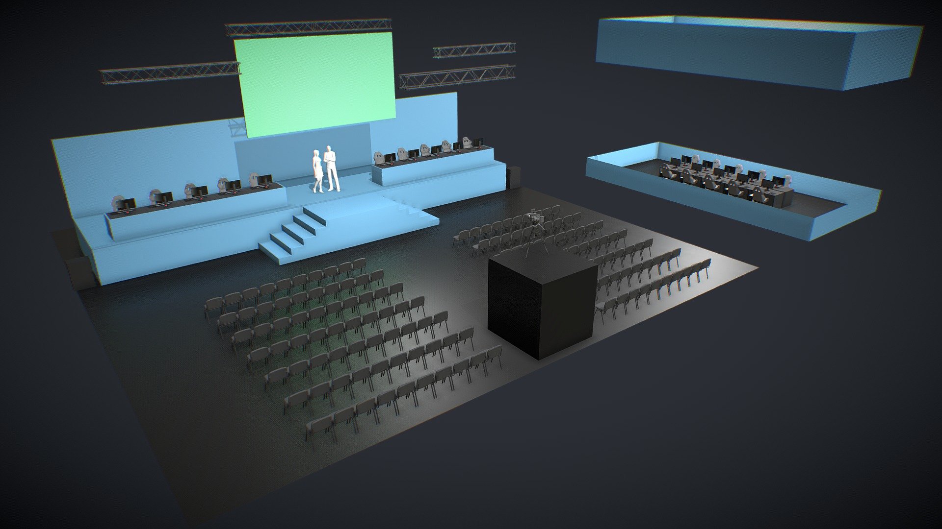 Small-stage - 3D model by maksym.lyakhov.maxlama [13a4a1a] - Sketchfab
