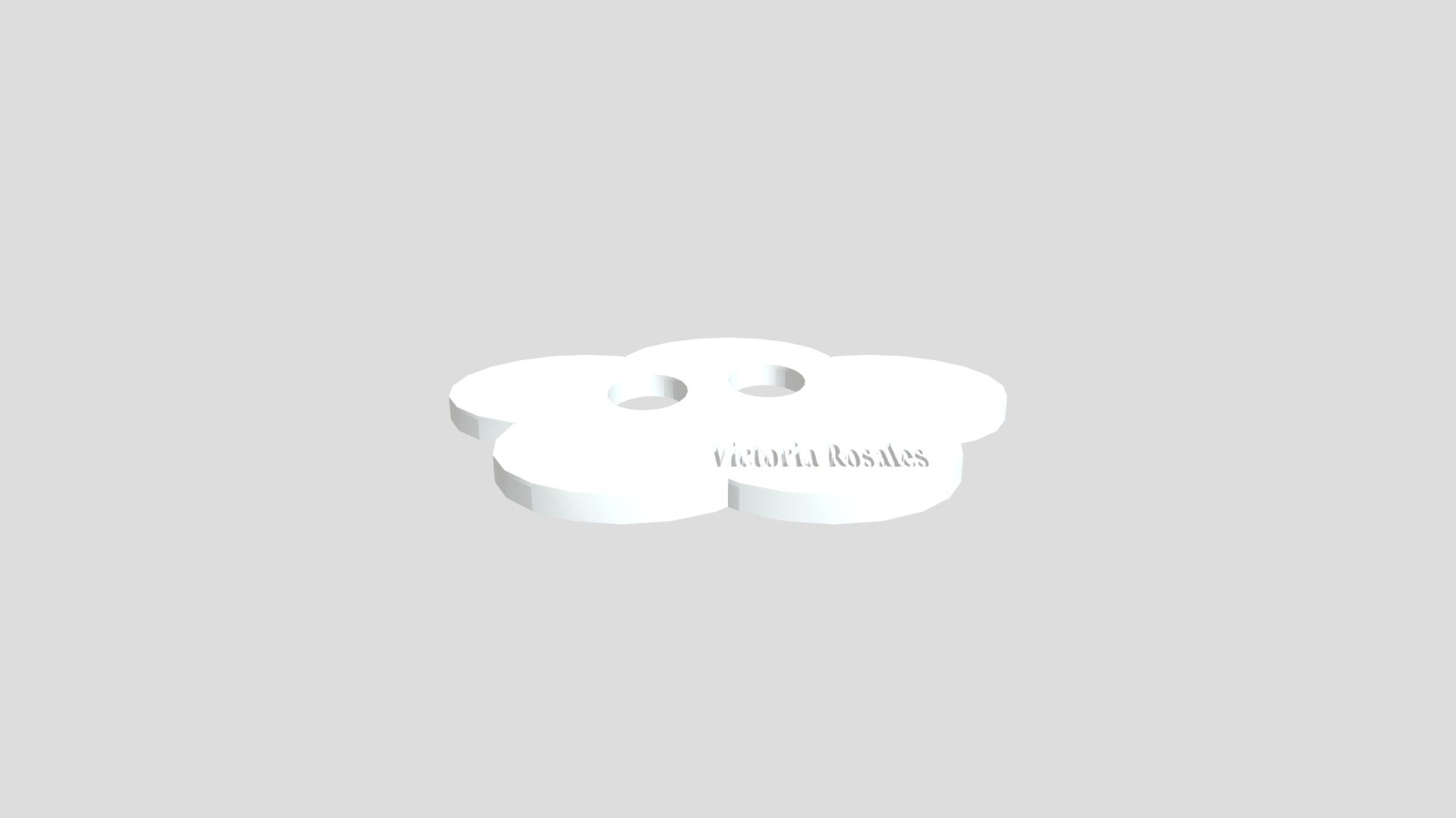 Flower Button - 3D model by Diamond Ring (@rfmabell) [13a4f09] - Sketchfab