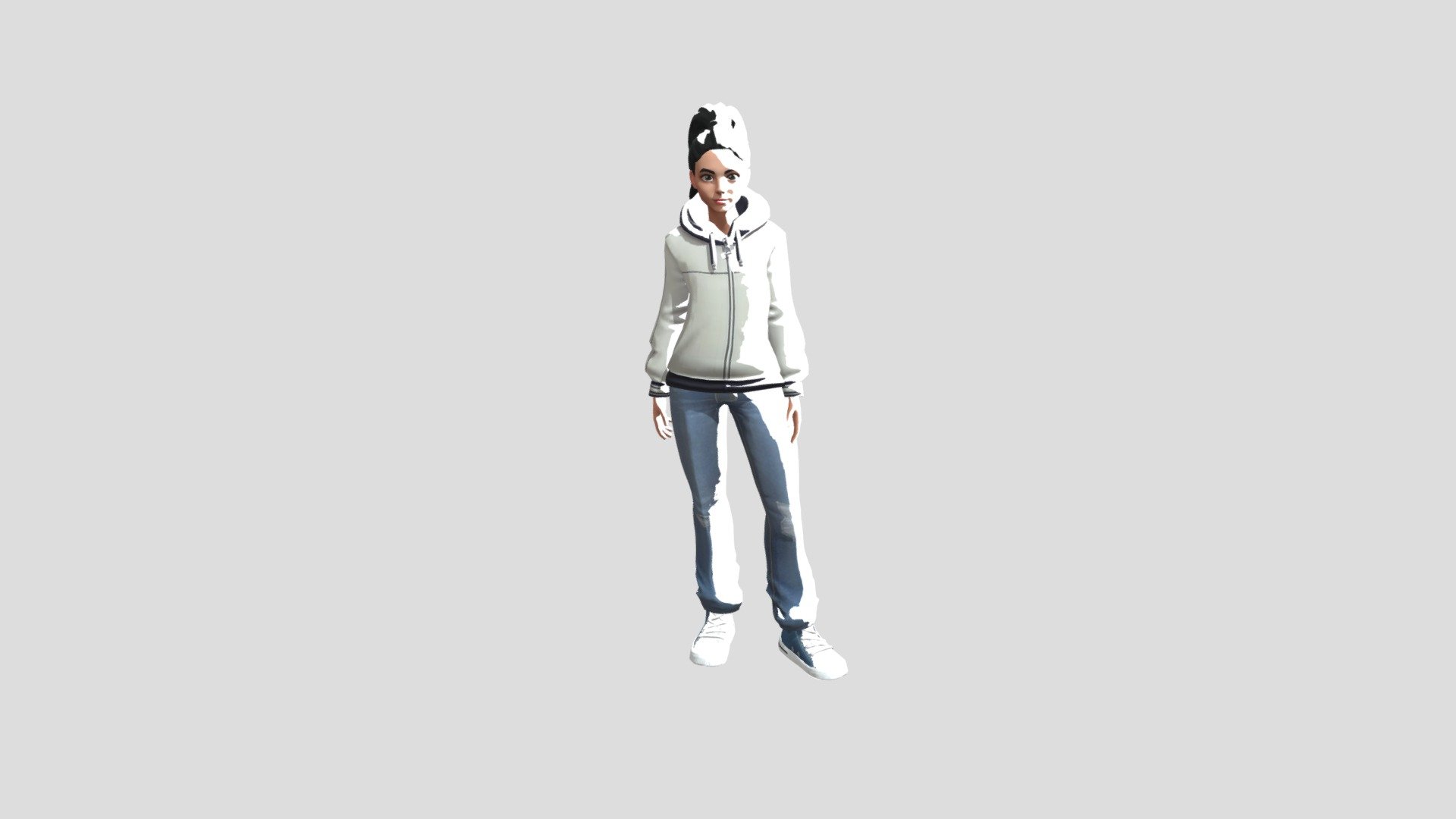 Sarah Standing Pose - Download Free 3D model by p125445 [13a5768 ...
