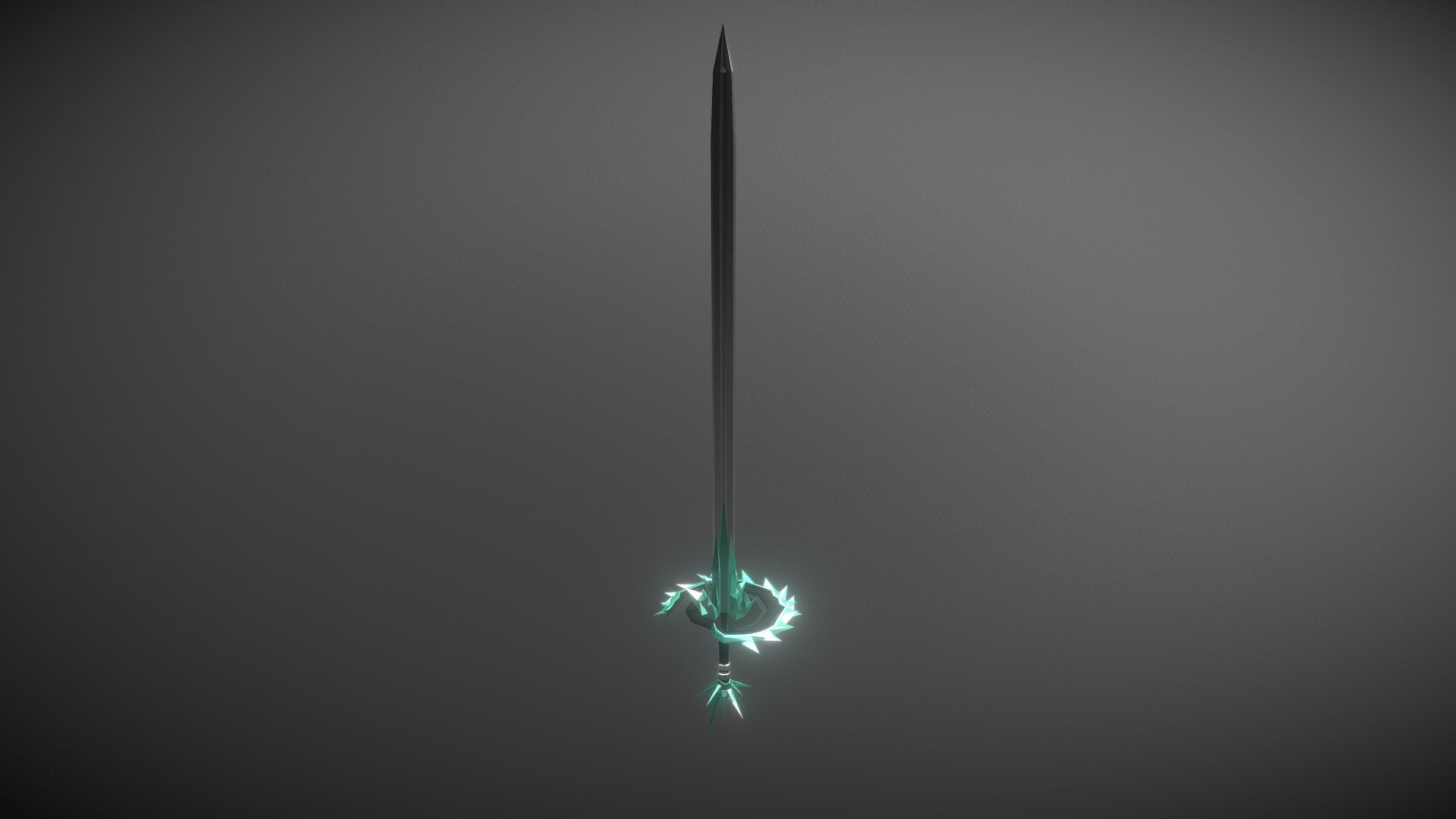 Crystal Sword - 3D model by Epickoty [13a6d0d] - Sketchfab