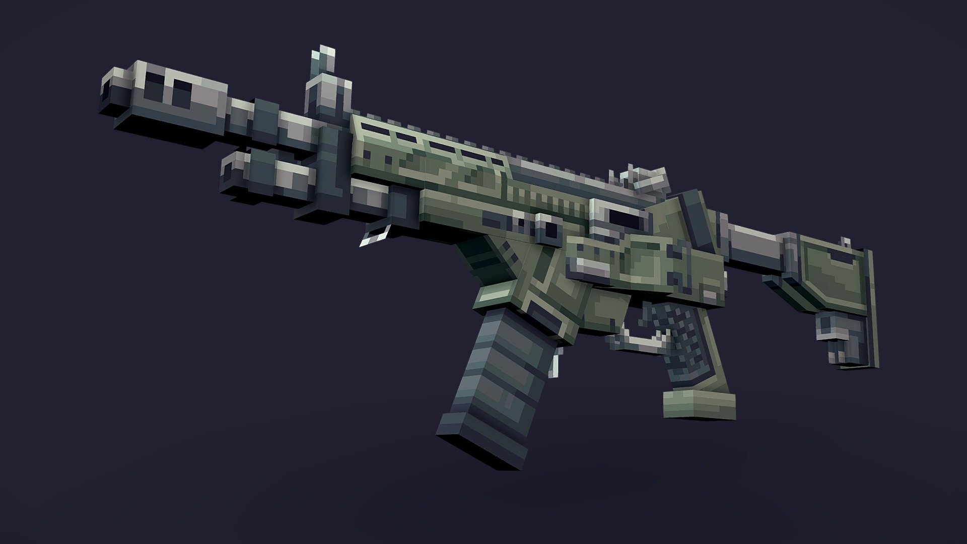 Assault Rifle - Buy Royalty Free 3D model by Wacky (@wackyblocks ...