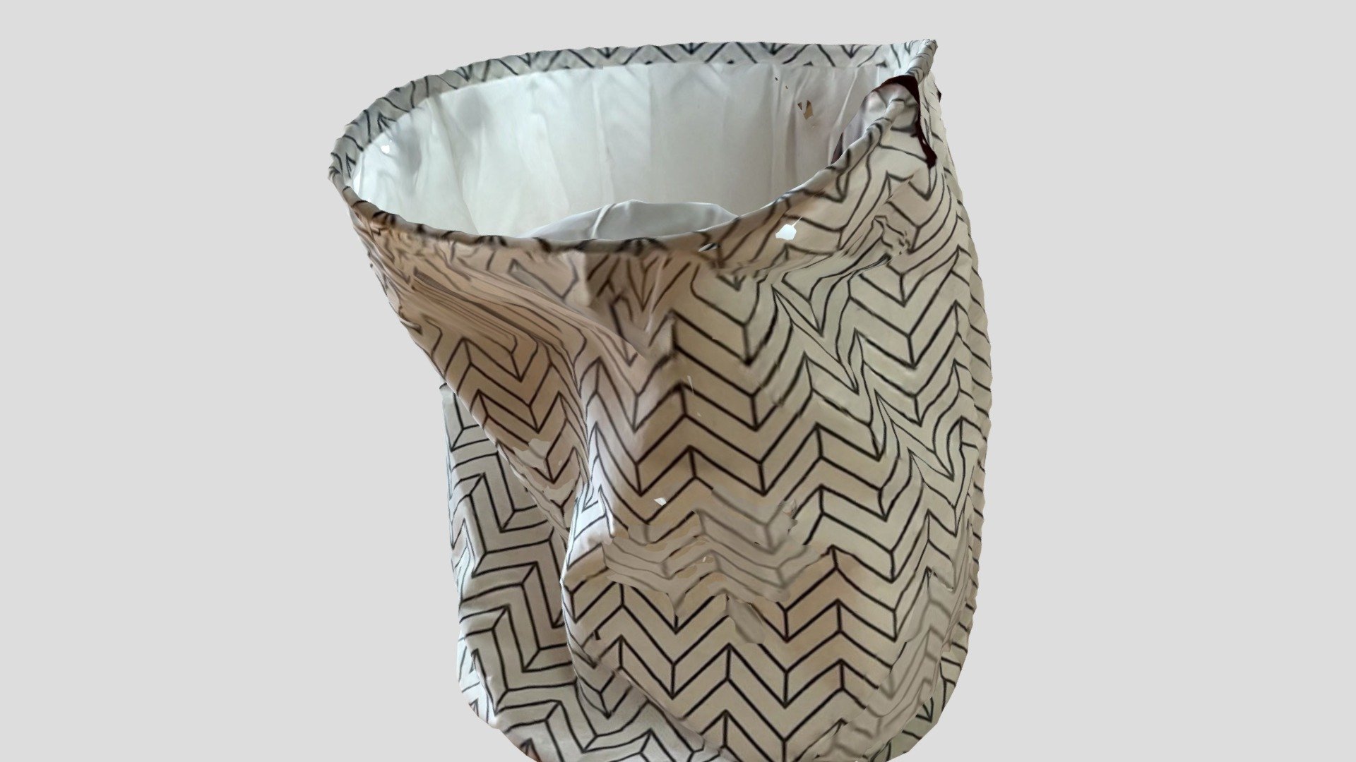 un sac à linge / a cloth bag - Download Free 3D model by fpierron ...