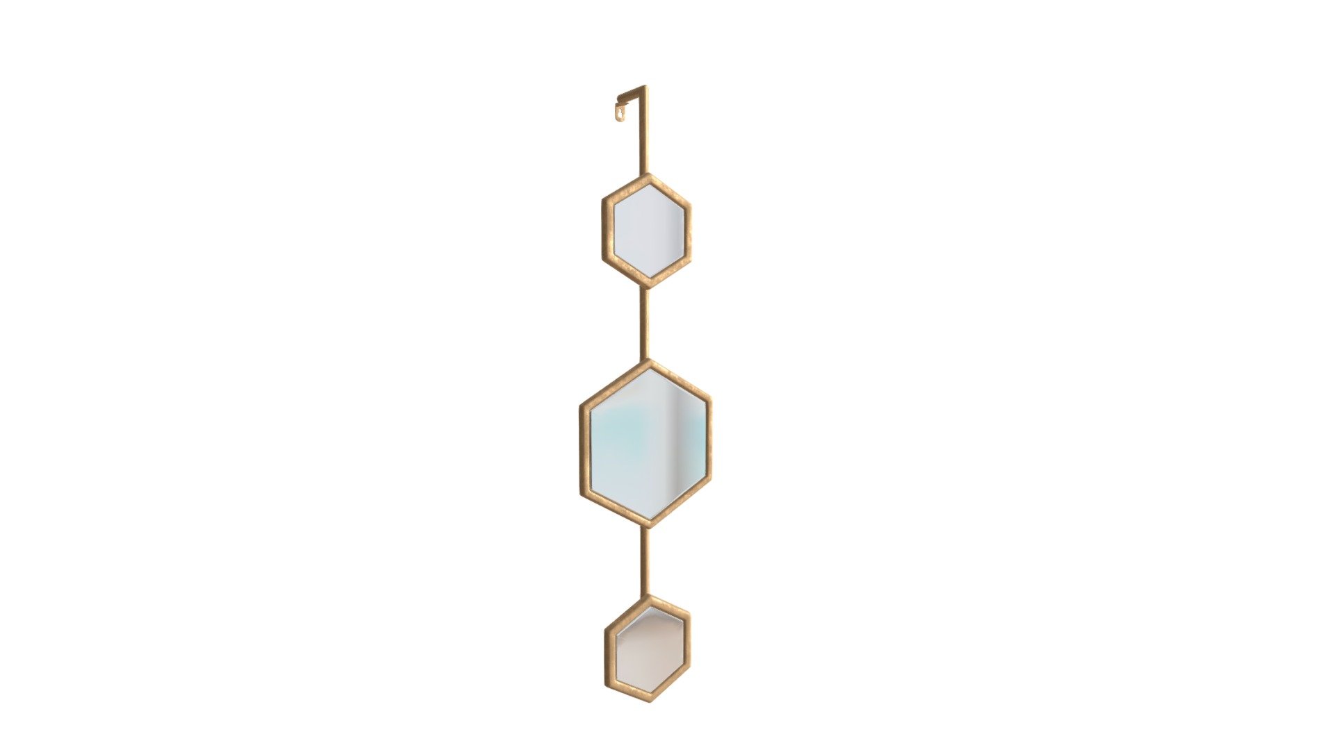 Bee Mirror 2 Gold - A10627 - 3D model by Zuo Modern (@zuo) [13aab1a ...