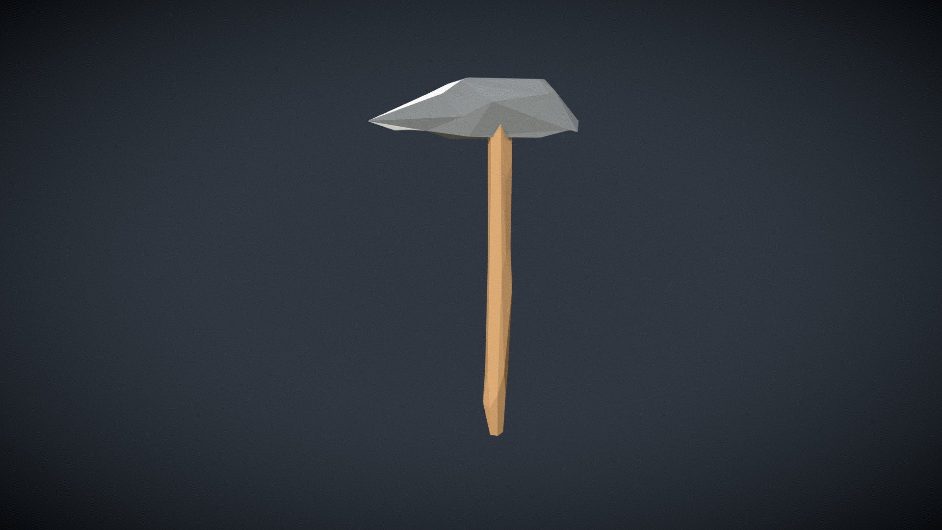 Primitive Pickaxe - 3D model by Patryk.k [13ab7ba] - Sketchfab