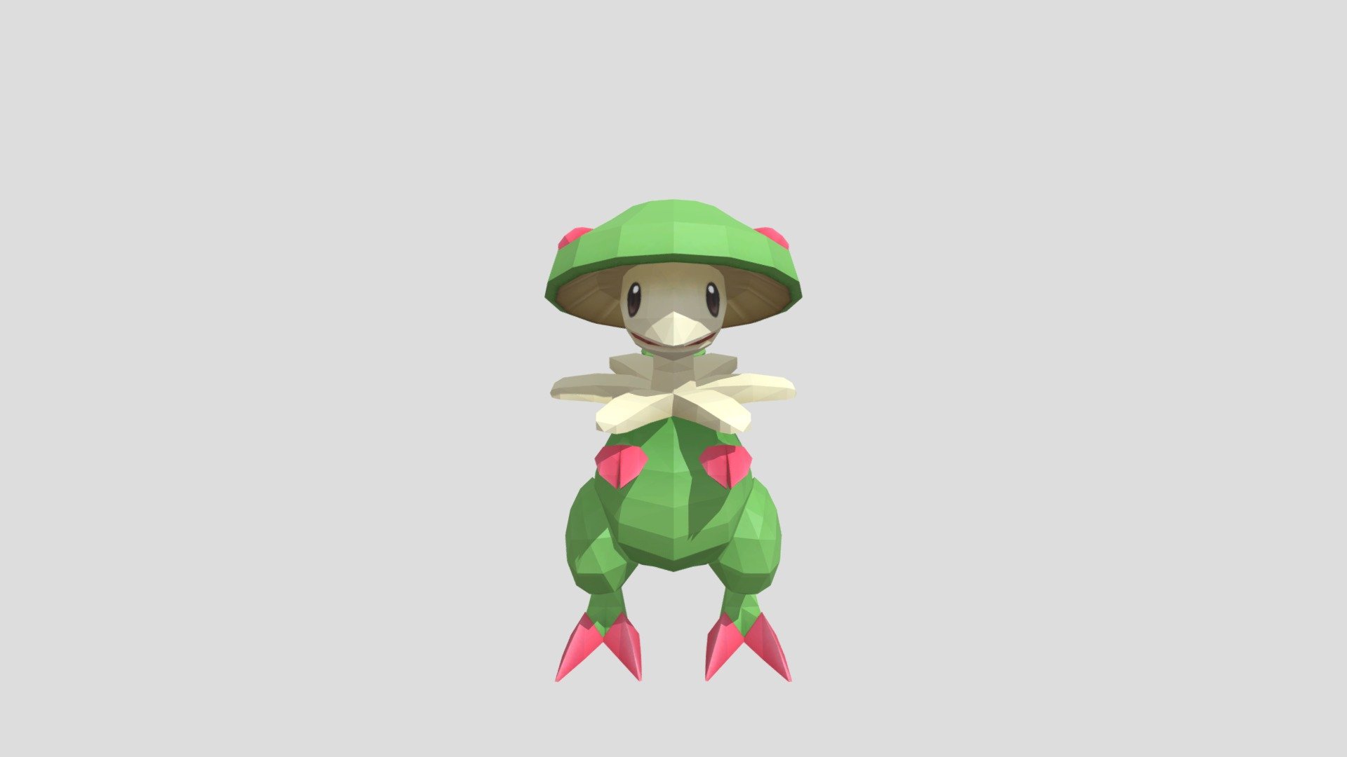 Breloom - Download Free 3D model by nguyenlouis32 [13ac78e] - Sketchfab