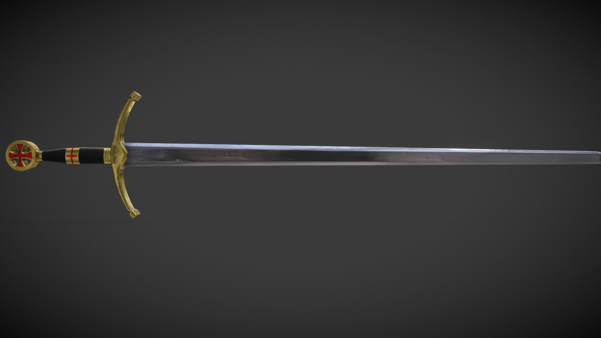 Crusader Sword - Buy Royalty Free 3D model by hidan1199 [13ad77a ...