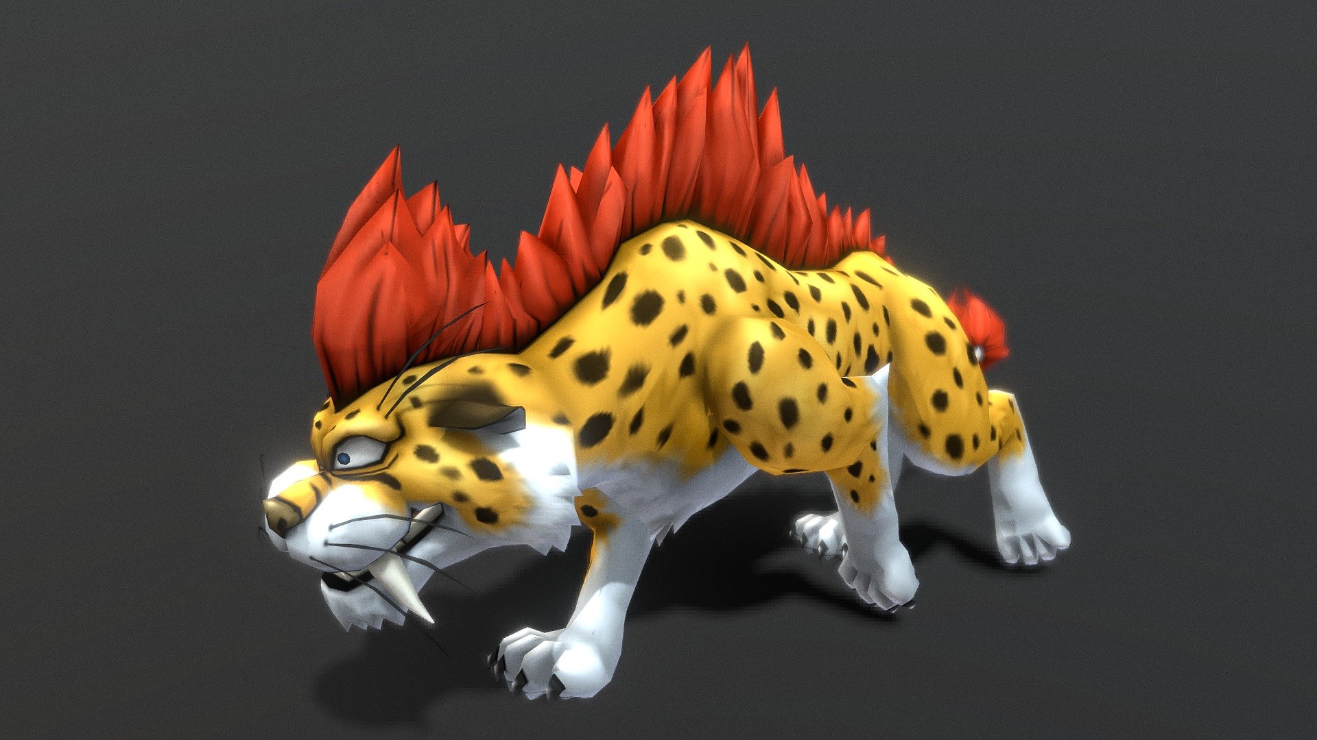Tigers mutation - 3D model by buffalo85 (@3dnguyenduy) [13ad875 ...