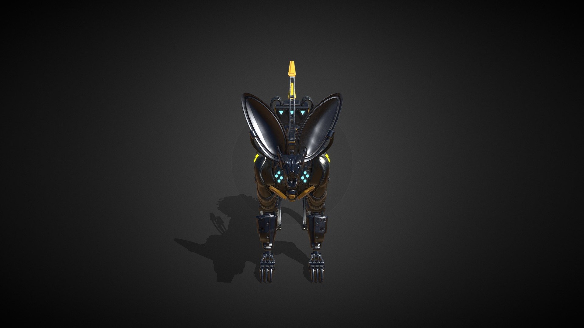 Horizon Zero Dawn_Leap Howler - 3D model by Yuk Tin (@yuktin) [13adb2a ...