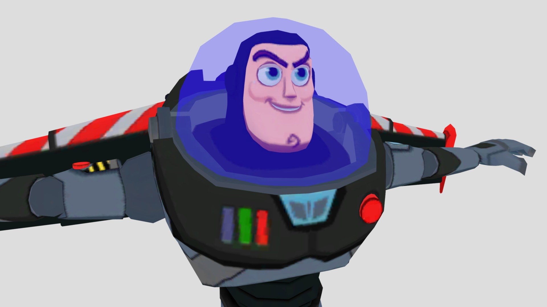 Intergalactic Buzz Lightyear - Download Free 3D model by ...
