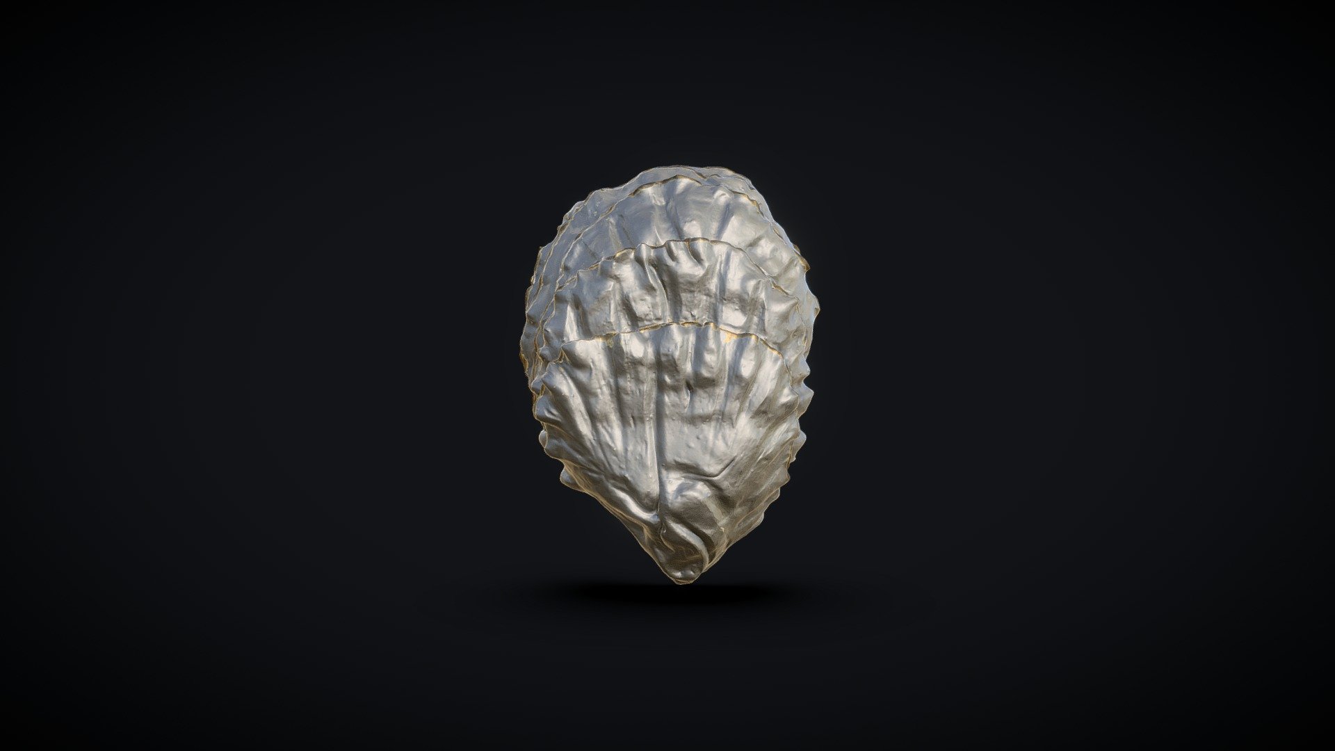 Oyster Sculpture - 3D model by PolysphereCreative [13afd50] - Sketchfab