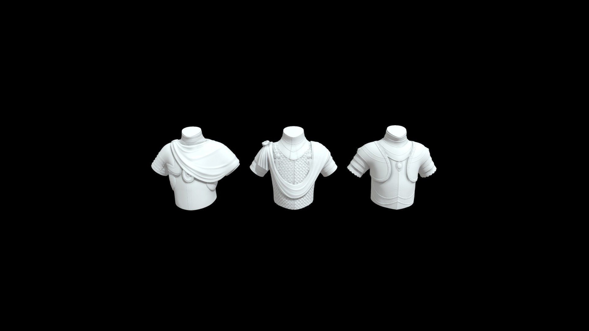Armor Models 01 - 3D model by cyberurbanstudio [13afdf4] - Sketchfab