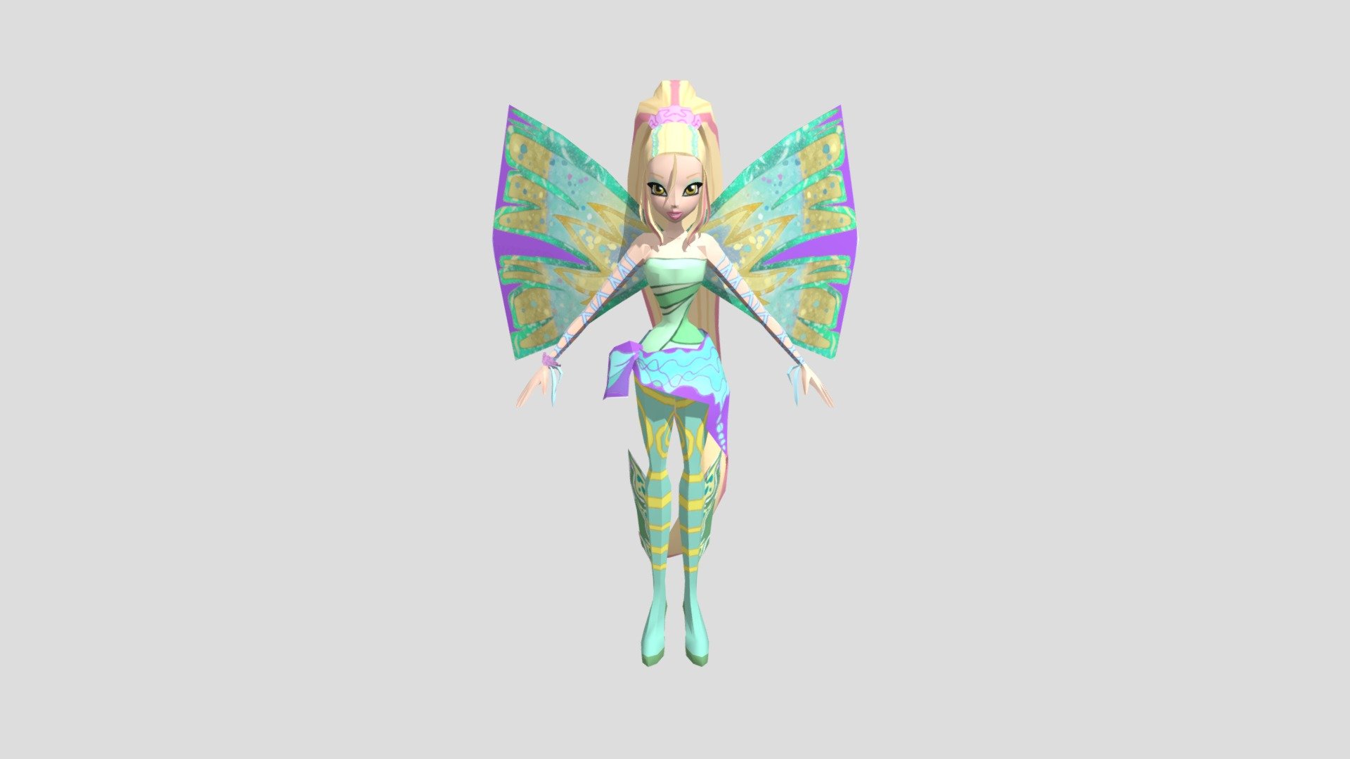 Daphne - Download Free 3D model by Наруто (@yelena.aynalova.95 ...