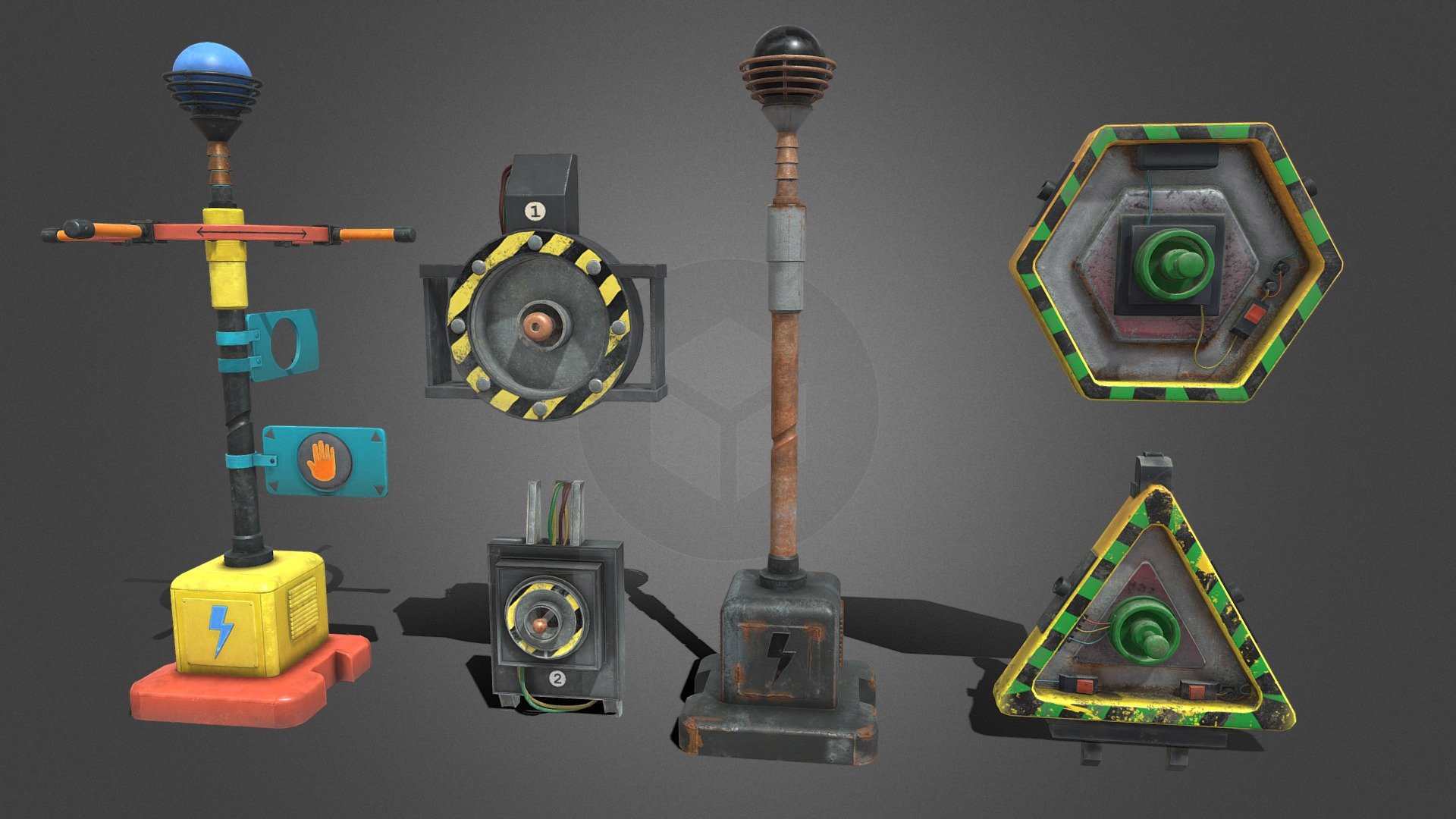 Puzzle Assets (Chapter 3) - Poppy Playtime - Download Free 3D model by ...