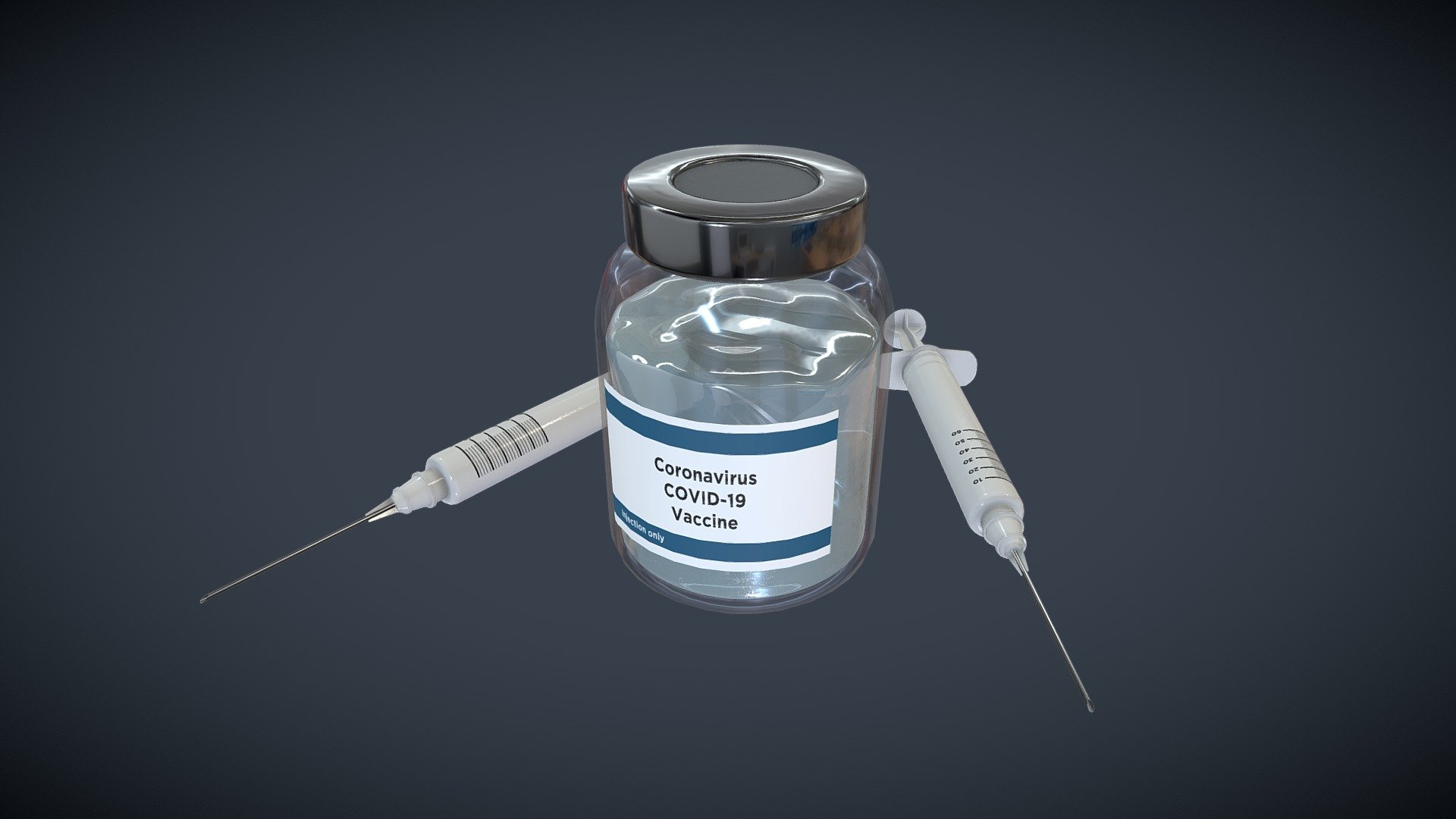 COVID-19 Vaccine - Buy Royalty Free 3D model by Andrej Grave (@andrej ...