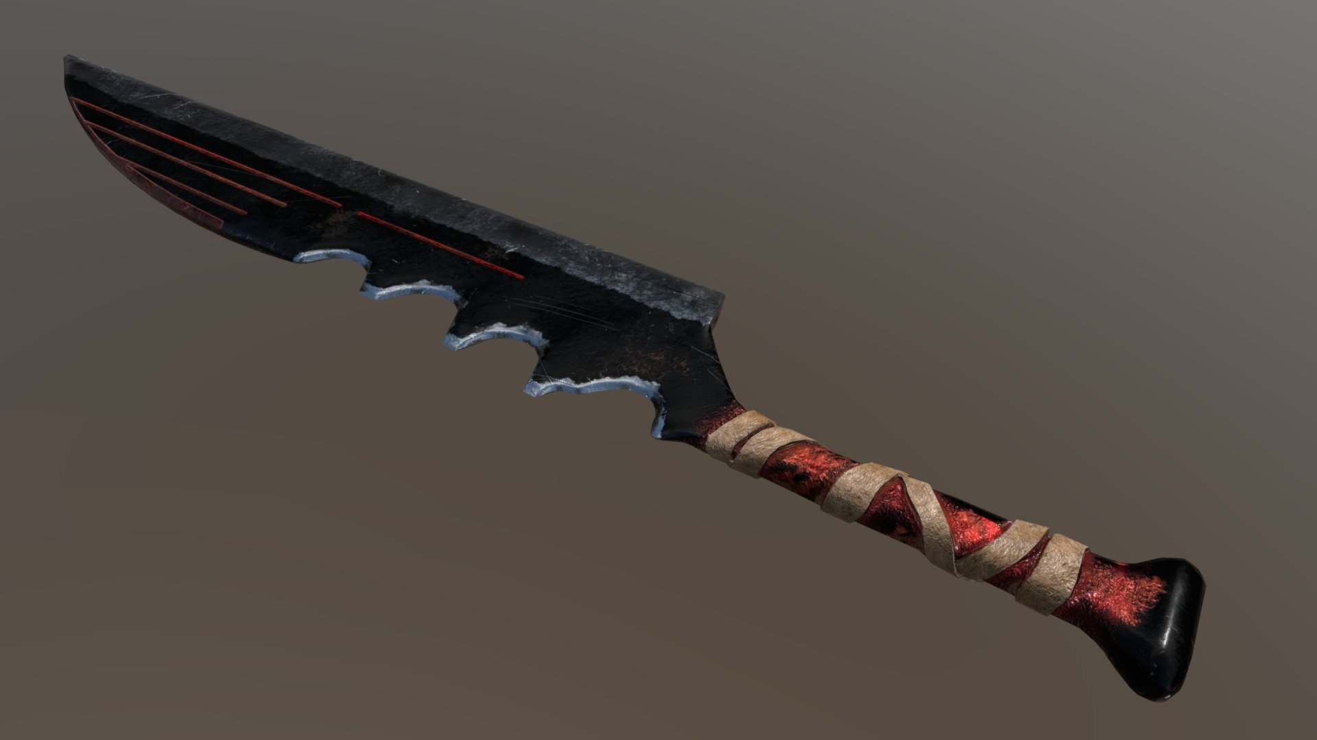 Lava Sword _ Nier: Automata-Like - 3D model by Hugo De Groote (@mastore ...