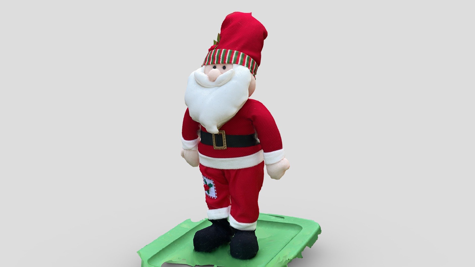 Santa Plush - 3D model by 3djon [13b7189] - Sketchfab