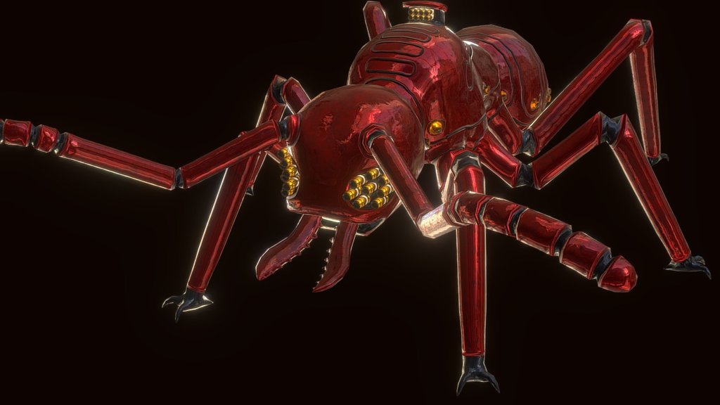 Mech Ant - 3D model by Lt_Kettch [13b74ea] - Sketchfab