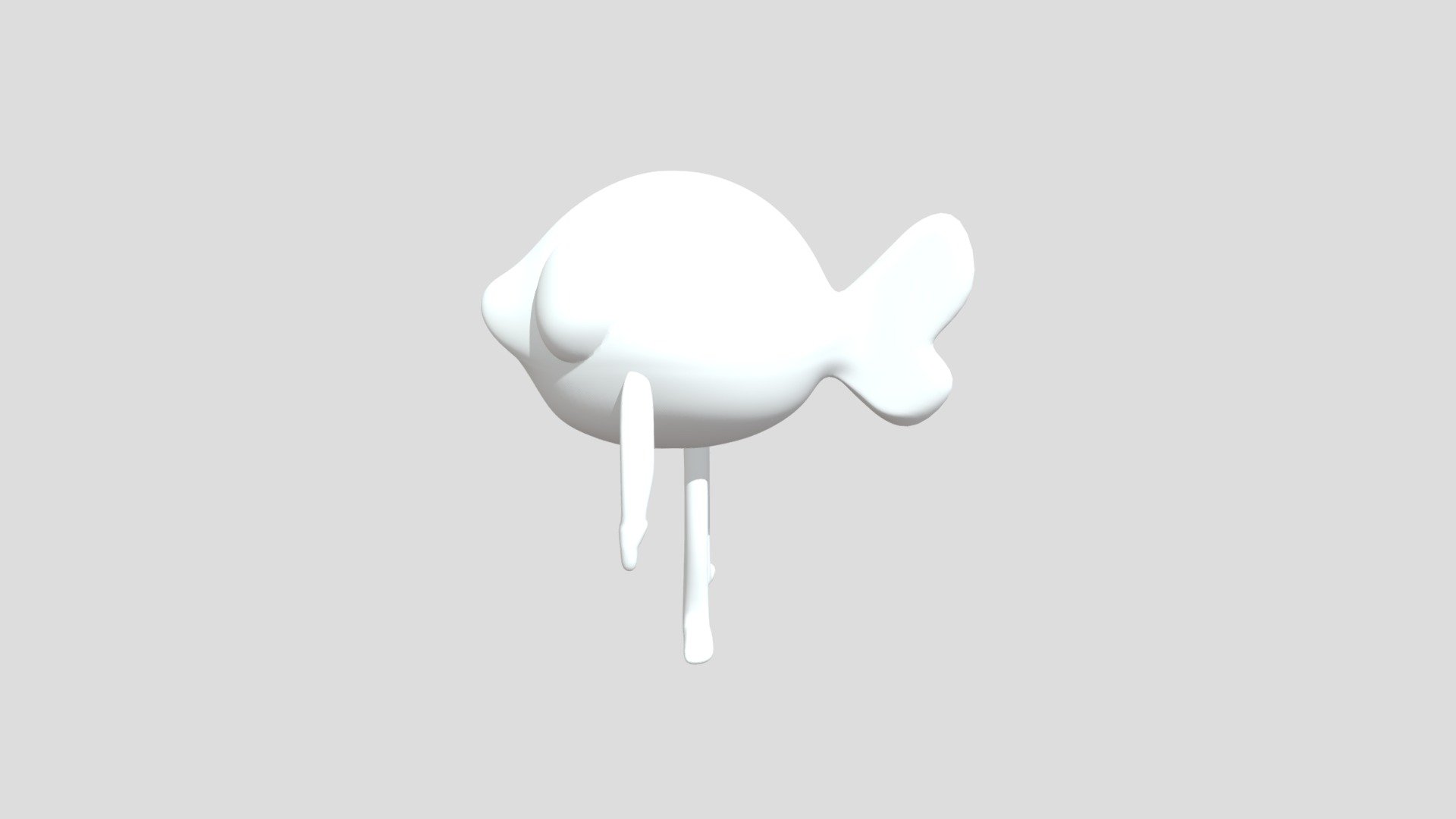 Le poisson Steve - 3D model by telepisiki [13b87f4] - Sketchfab