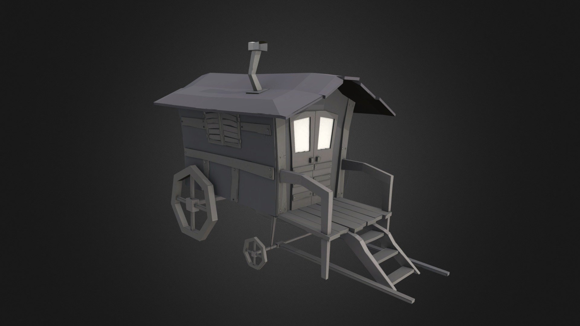 Wagon - Download Free 3D model by marti3D [13b9282] - Sketchfab